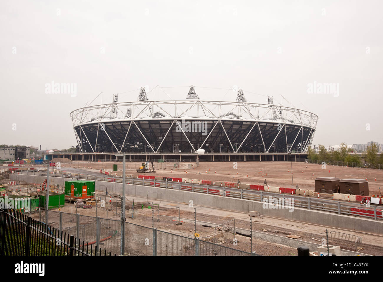 London Olympic stadium 2012, Stratford, London, England, United Kingdom ...