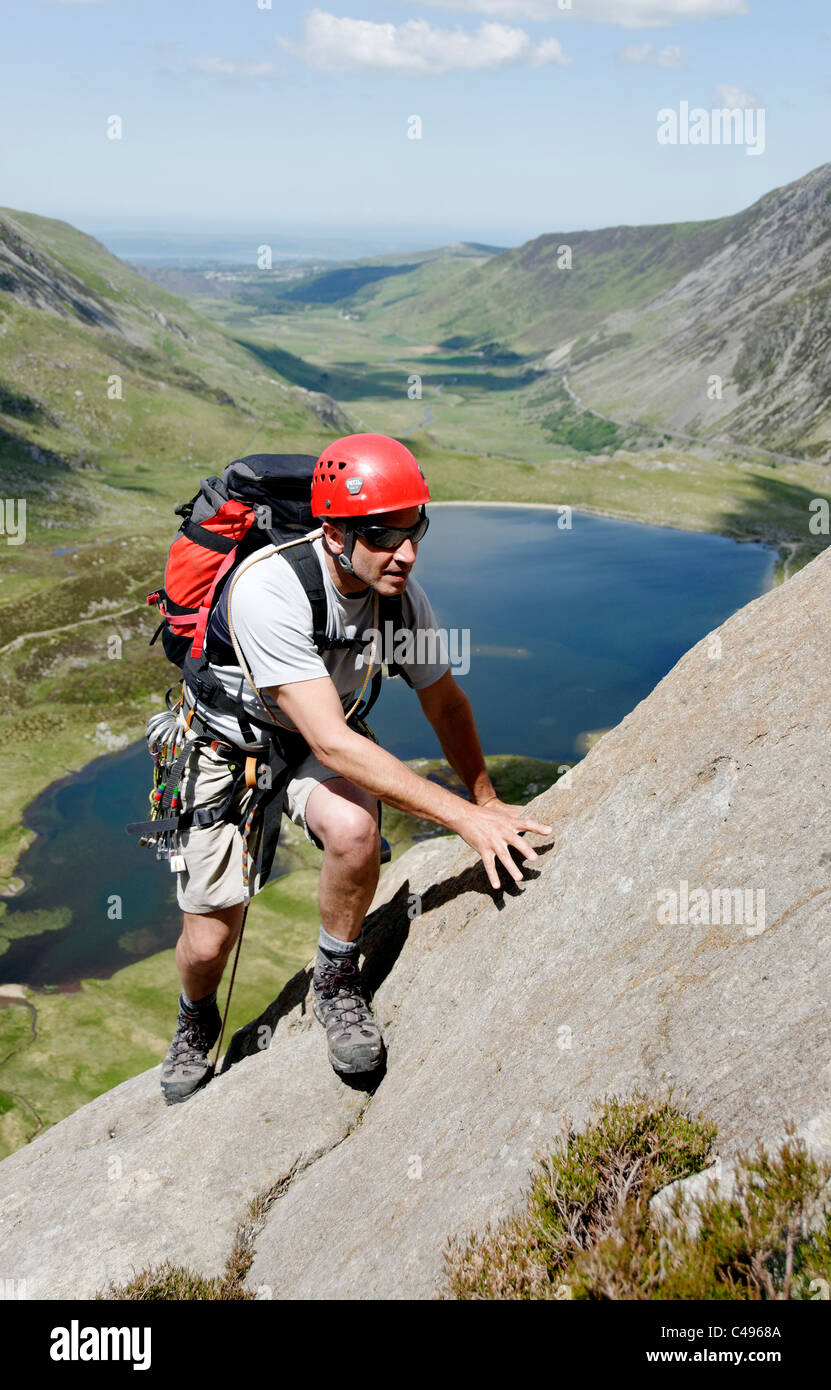 Idwal staircase hi-res stock photography and images - Alamy