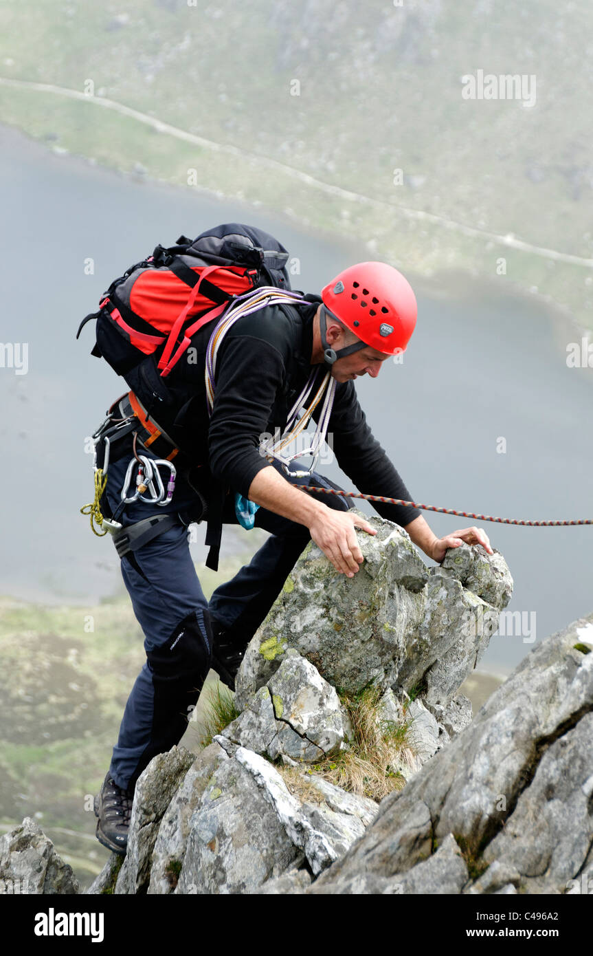 Pitched scrambling hi-res stock photography and images - Alamy