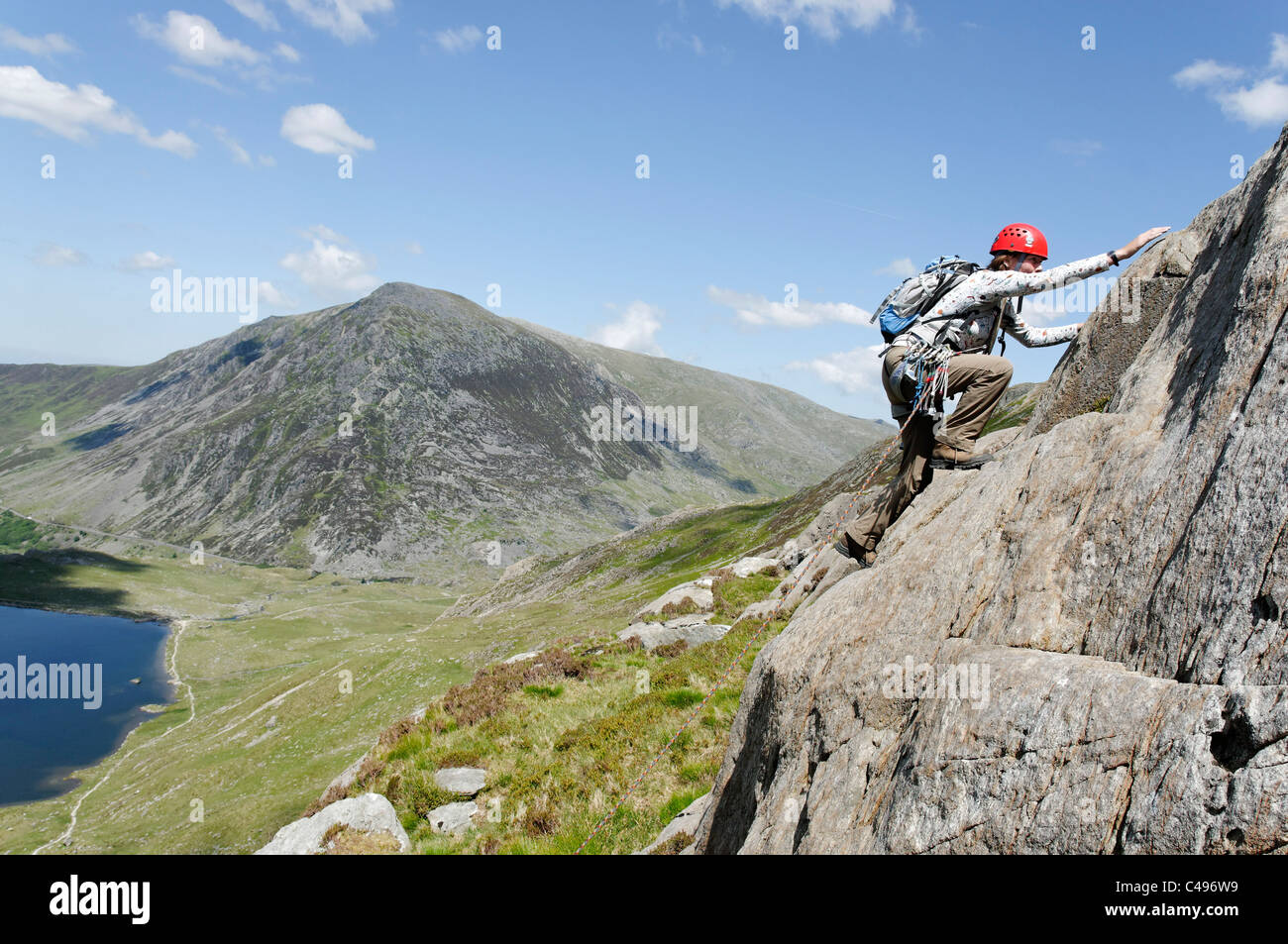 Idwal staircase hi-res stock photography and images - Alamy