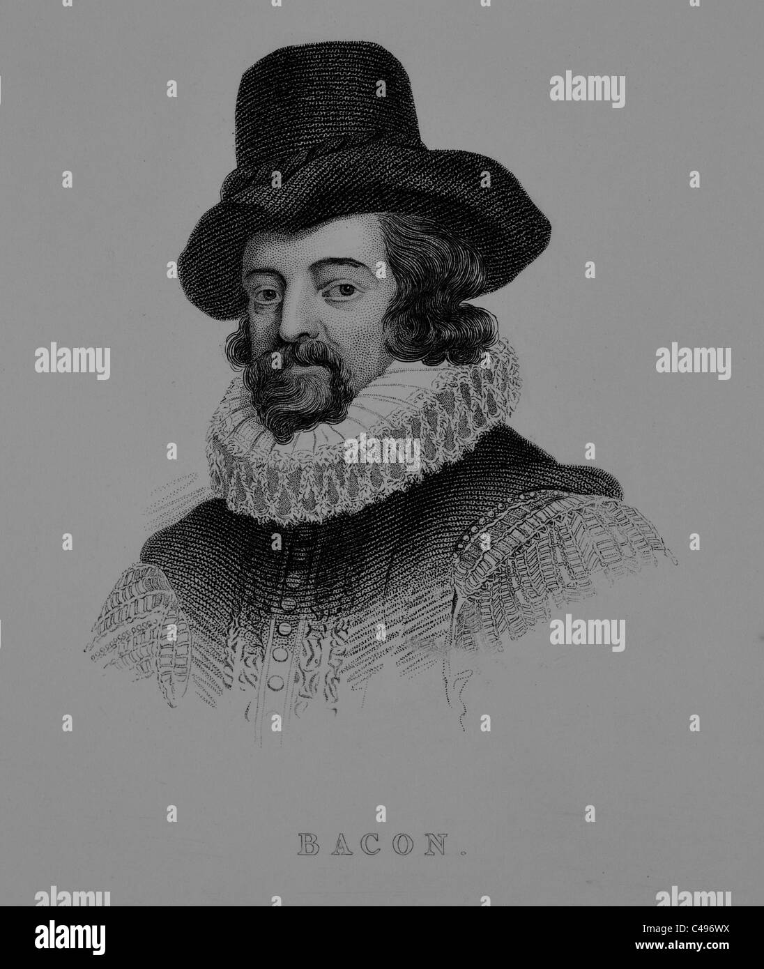 Sir Francis Bacon Stock Photo - Alamy