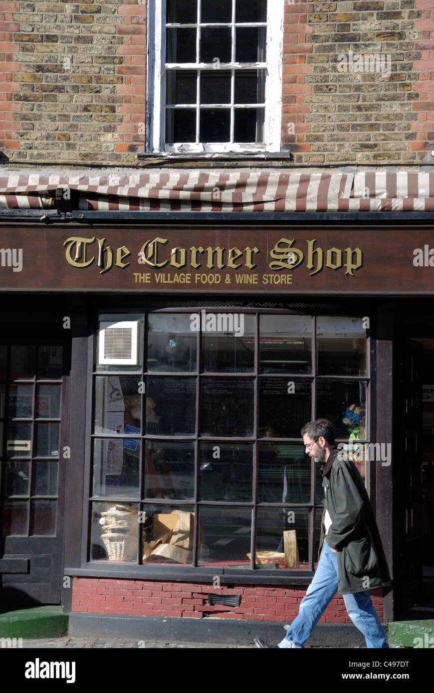 The Corner Shop, Highgate Village, London, England Stock Photo - Alamy