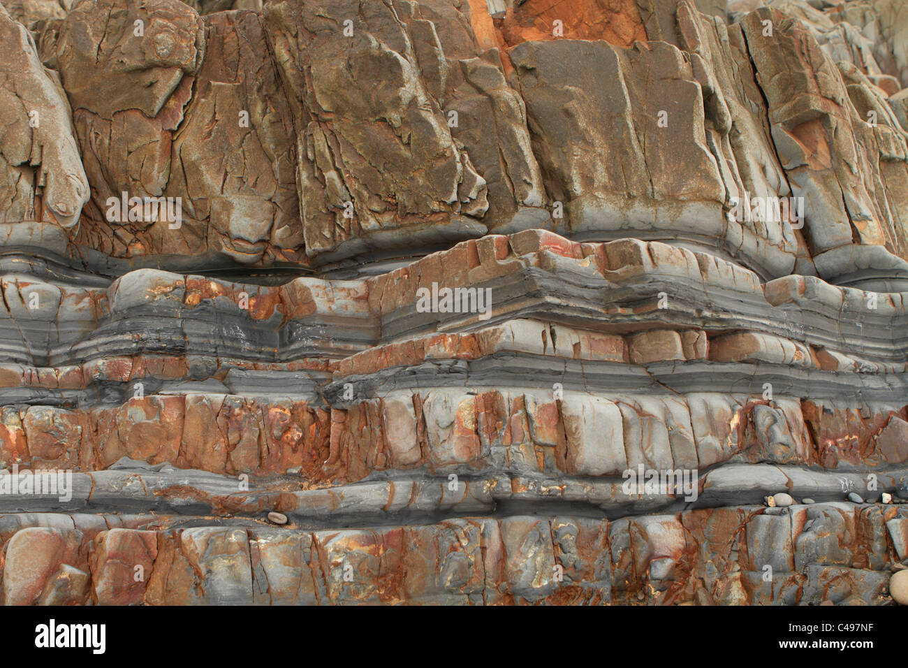 Sandstone rock strata hi-res stock photography and images - Alamy