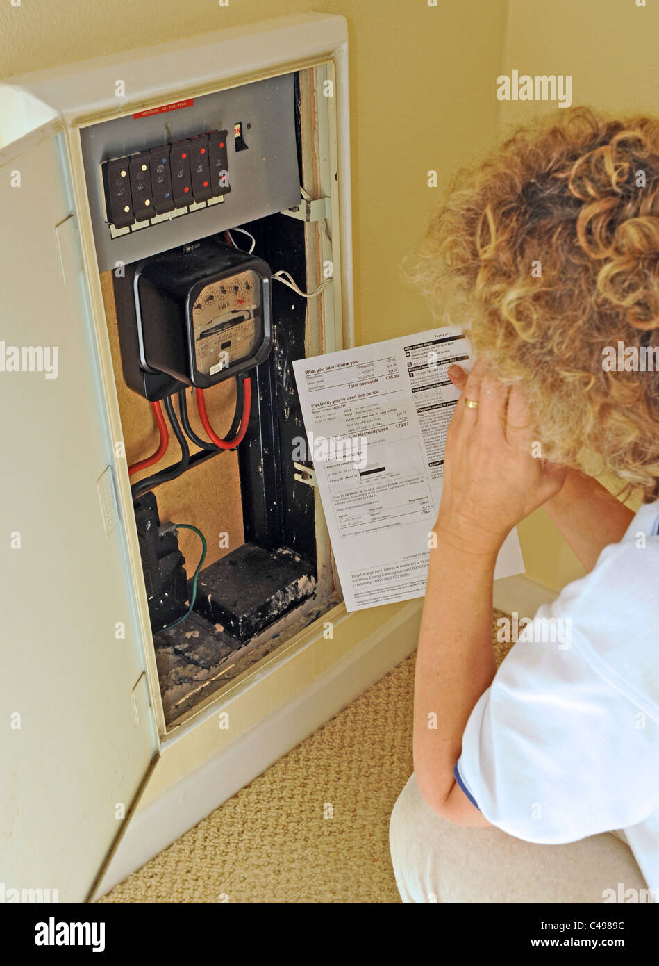 Rising electricity bills hi-res stock photography and images - Alamy