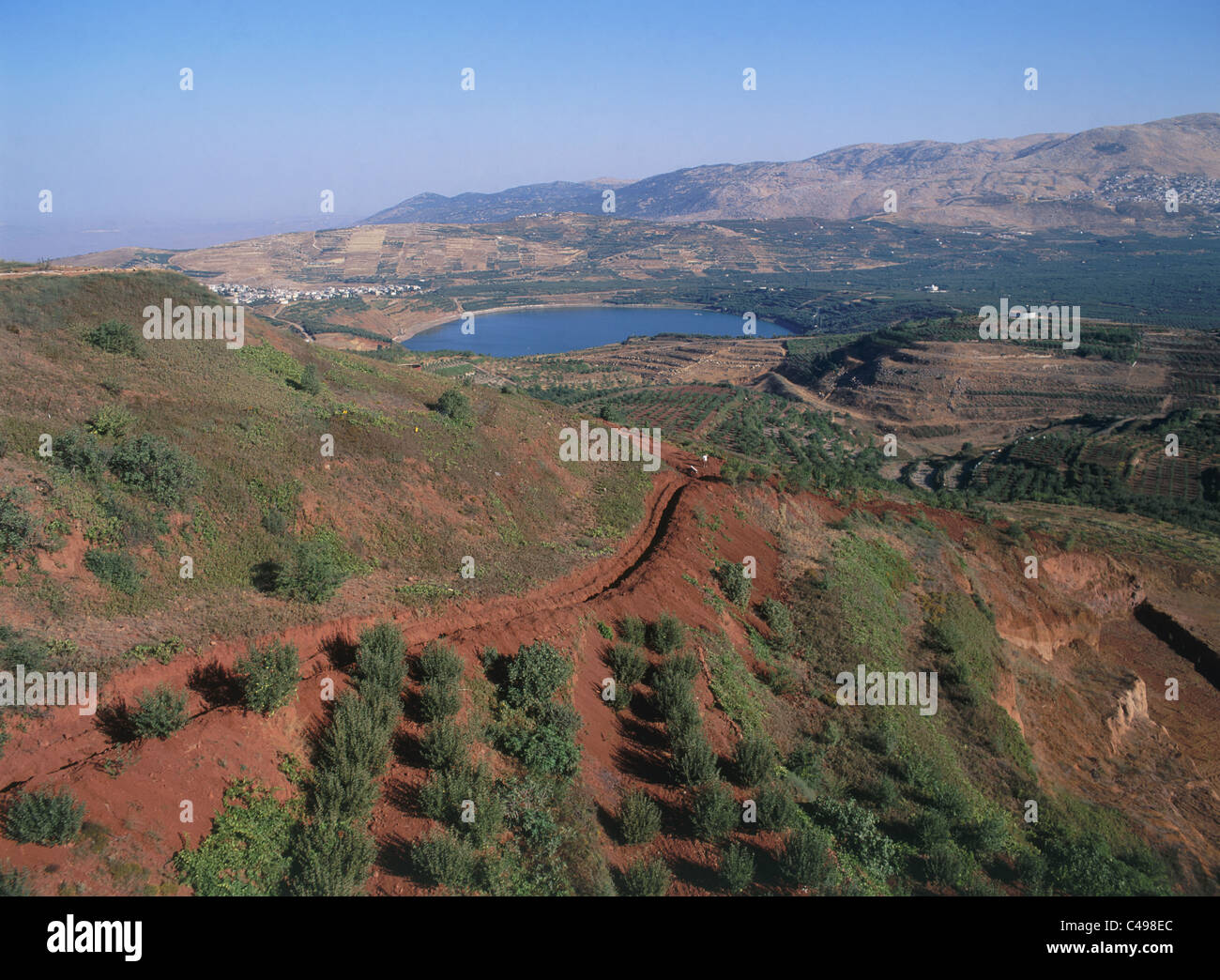 View fields on slopes mount hi-res stock photography and images - Alamy