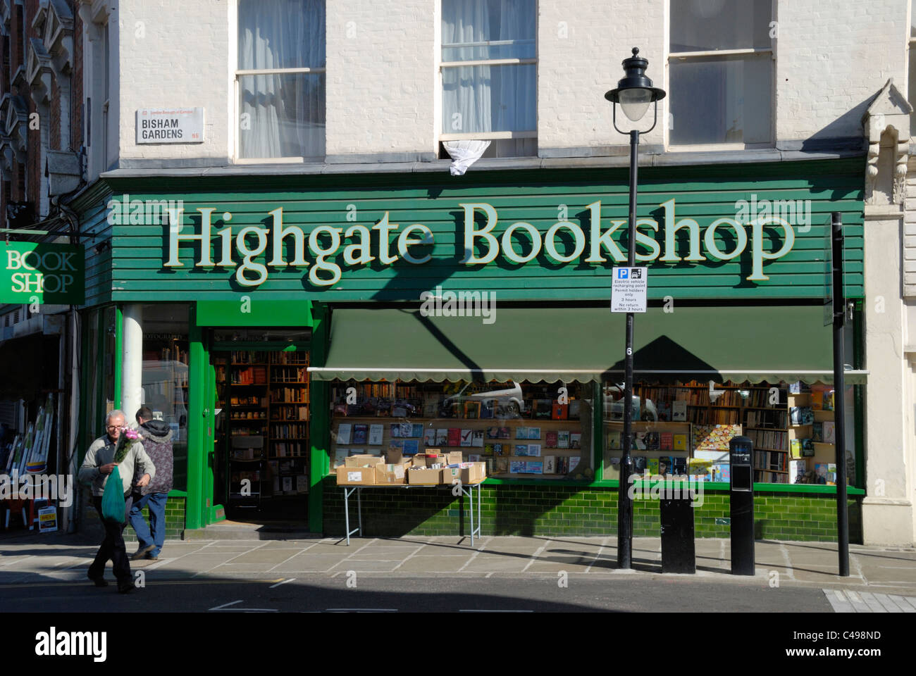 Highgate Bookshop, London, England Stock Photo - Alamy
