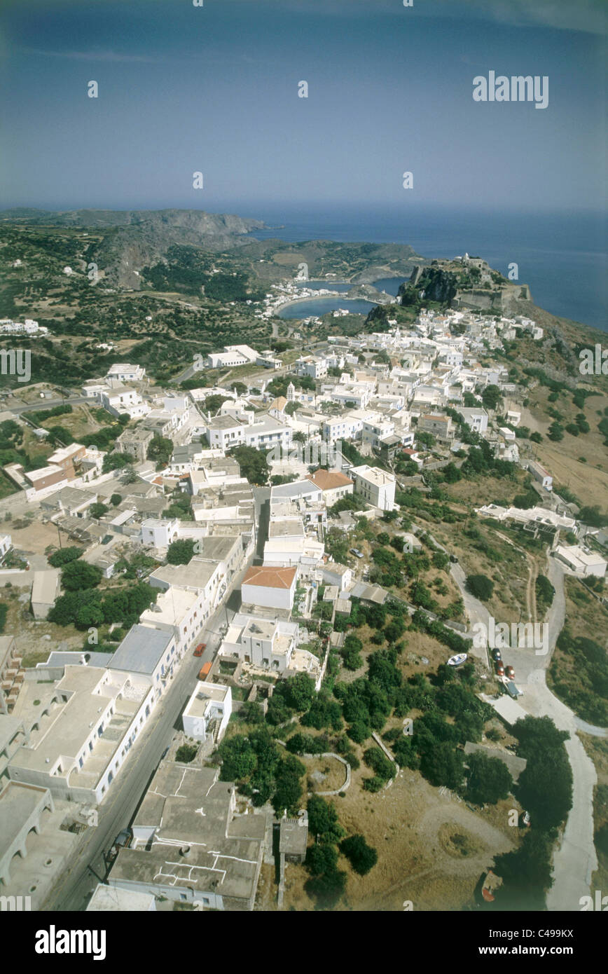 Aerial photograph of the Greek island of Kythira Stock Photo - Alamy