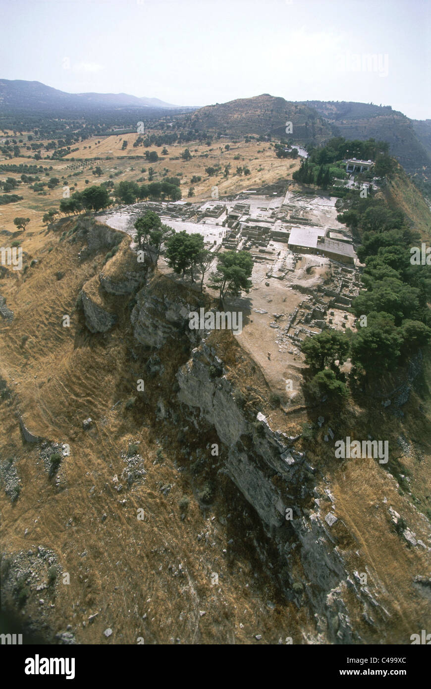 Phaistos aerial hi-res stock photography and images - Alamy