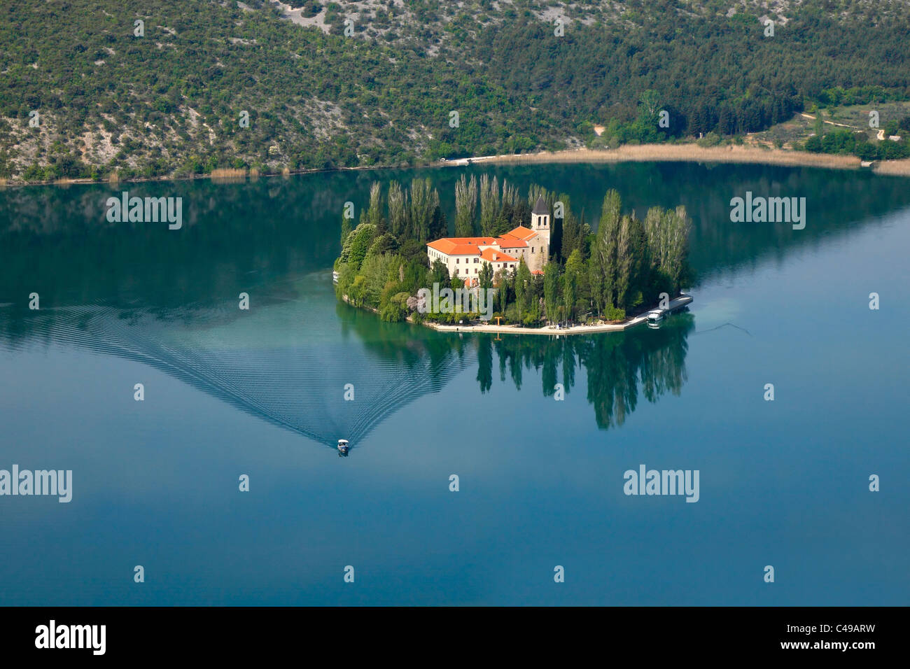 Visovac monastery hi-res stock photography and images - Alamy