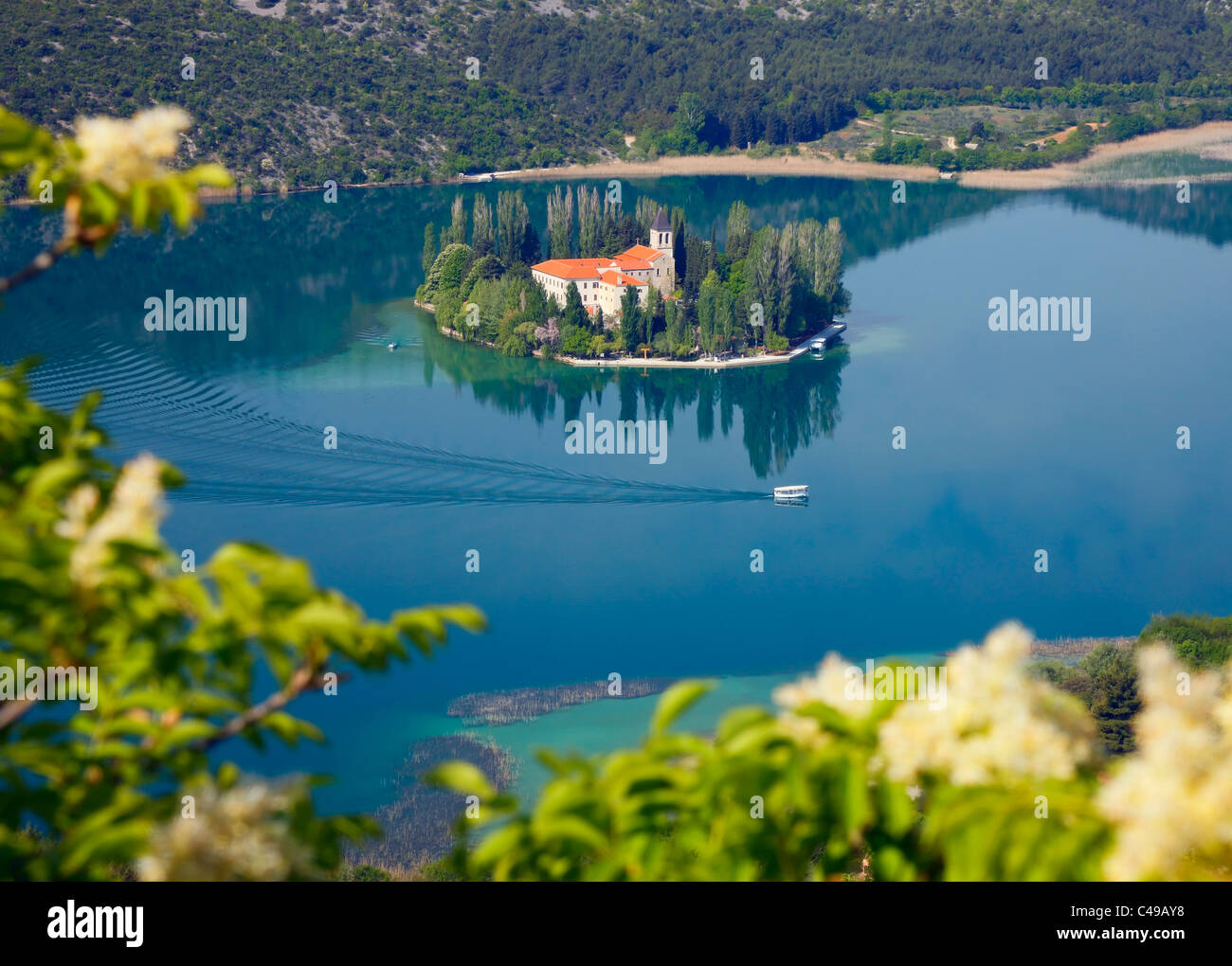 Visovac monastery hi-res stock photography and images - Alamy