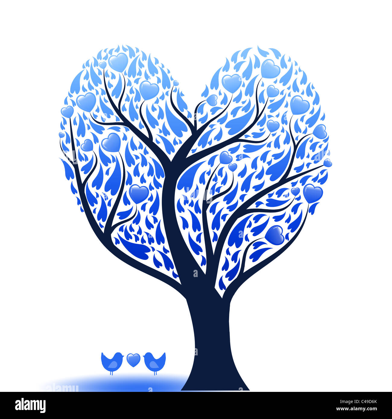 Beautiful Love Heart Tree