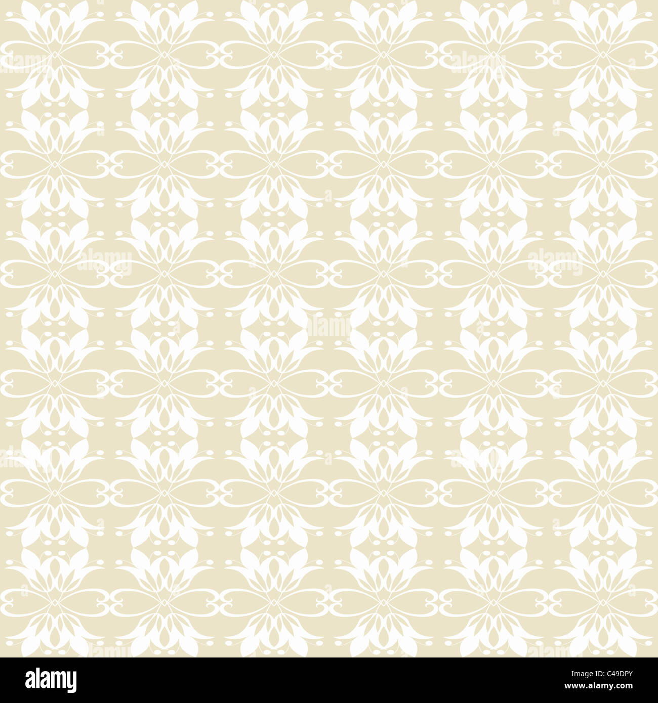 Beautiful and abstract seamless floral patten Stock Photo - Alamy