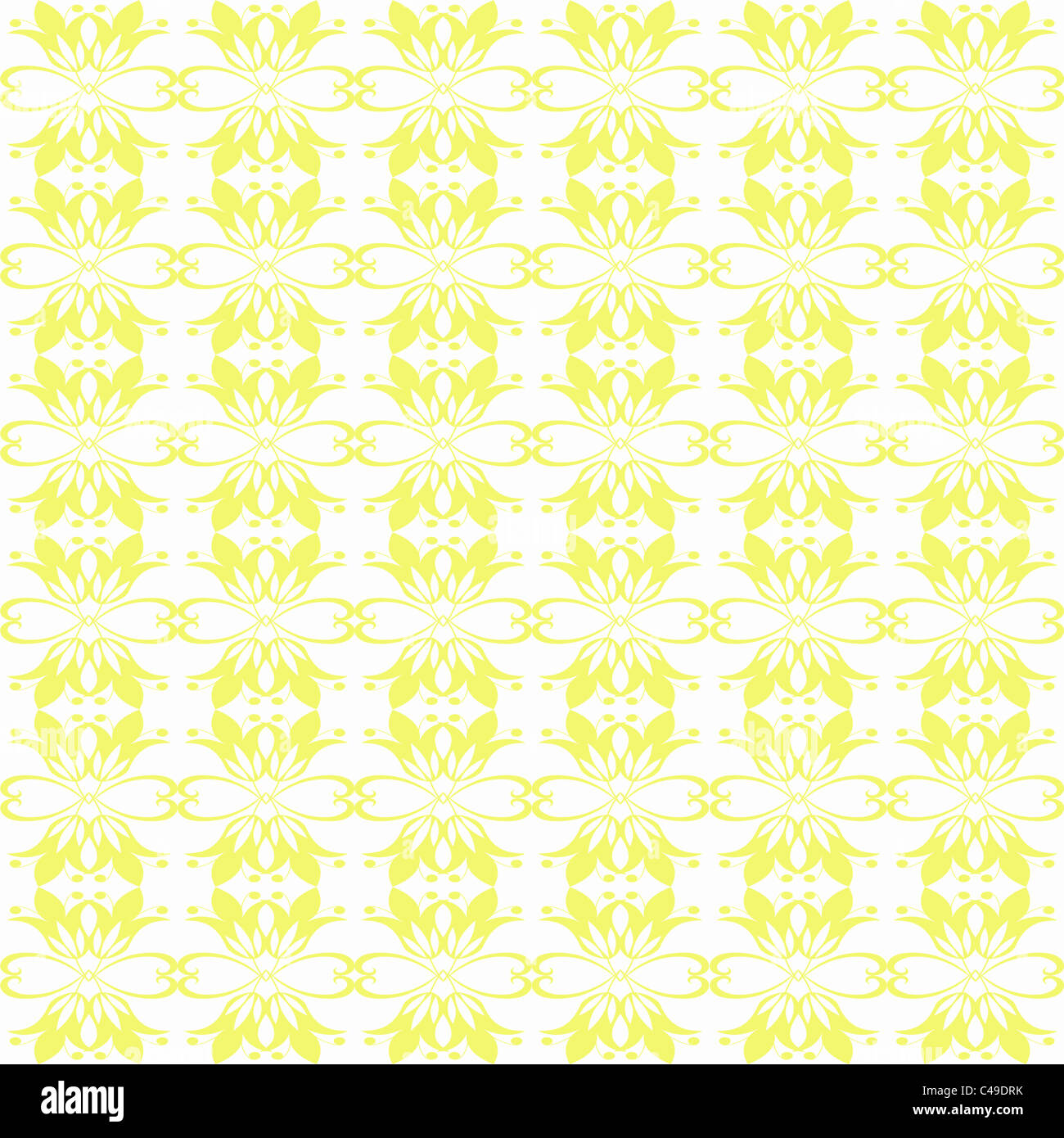 Beautiful and abstract seamless floral patten Stock Photo - Alamy