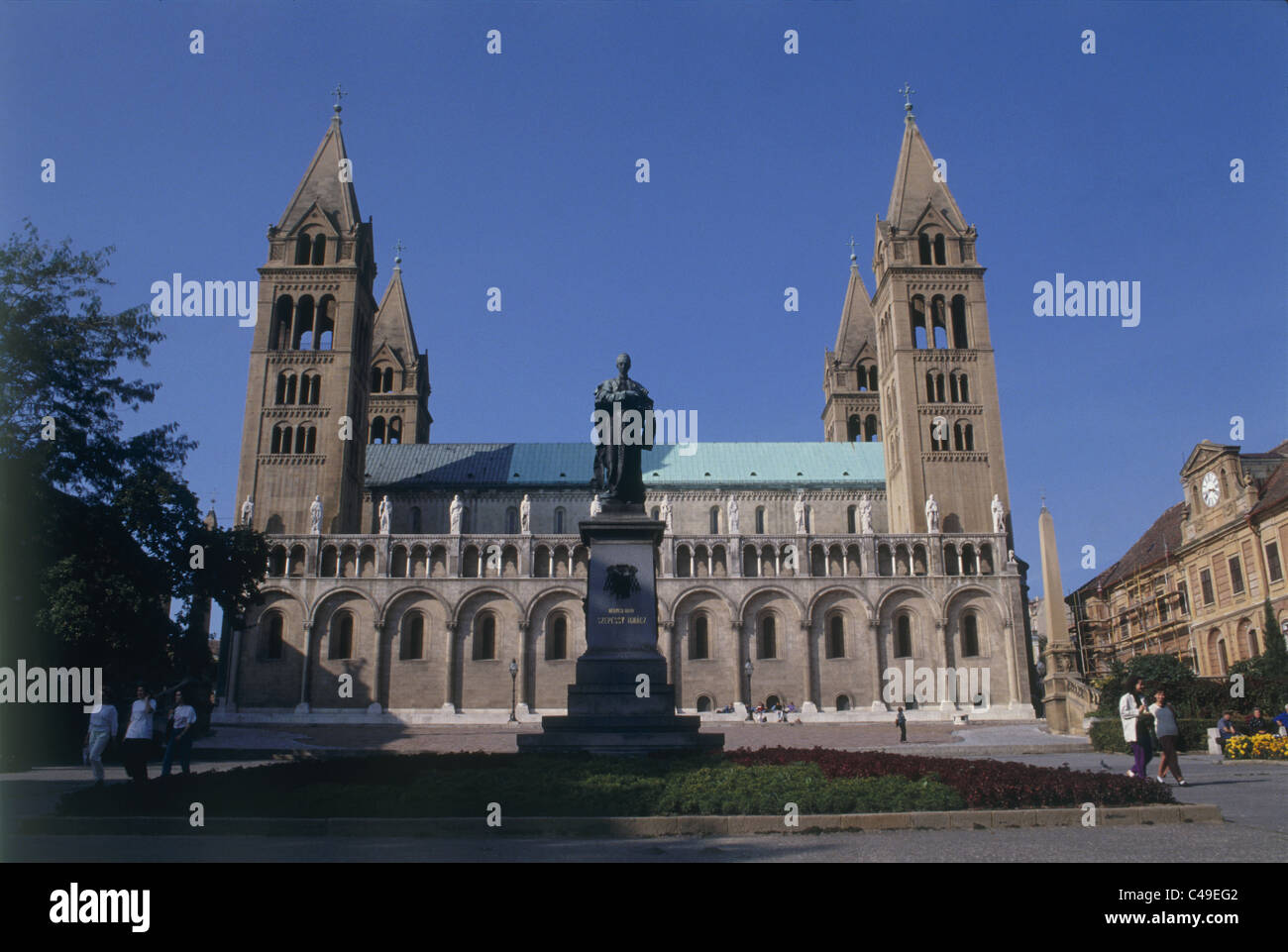 Photograph of an ancient Cathedral in Budapest Stock Photo - Alamy