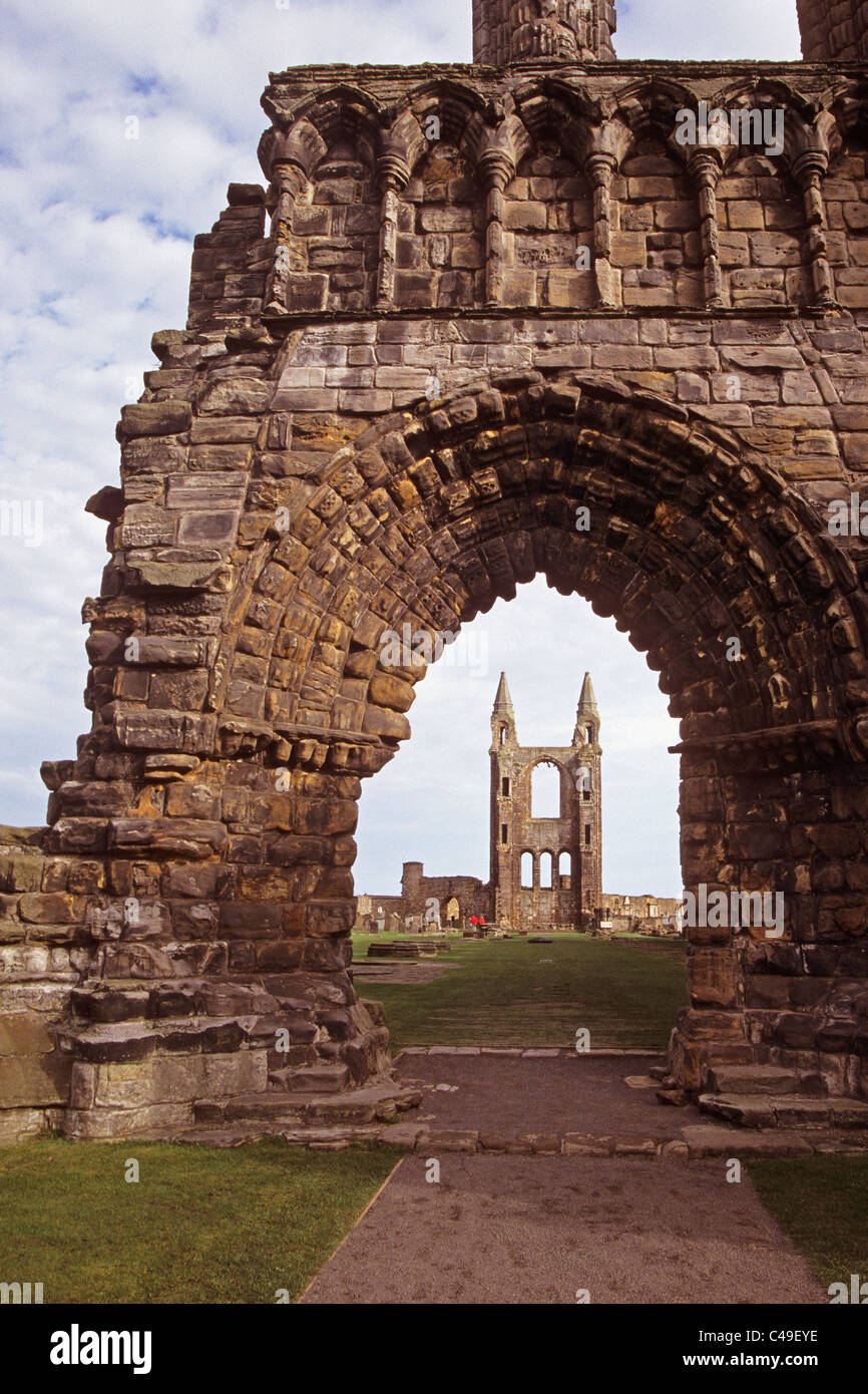 St Andrews Cathedral Stock Photo - Alamy