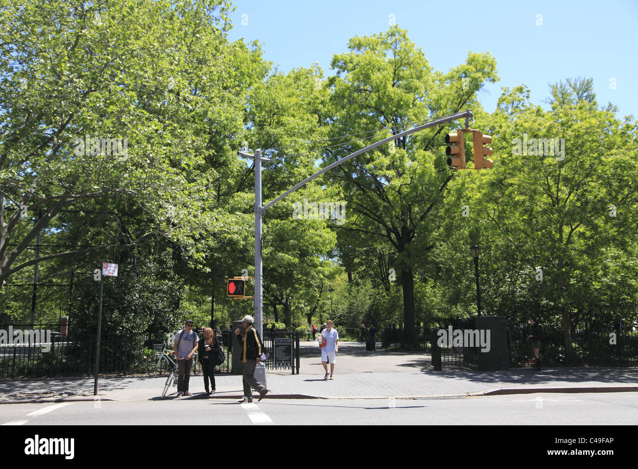 Tompkins Square Park, East Village, Manhattan, New York City Stock ...