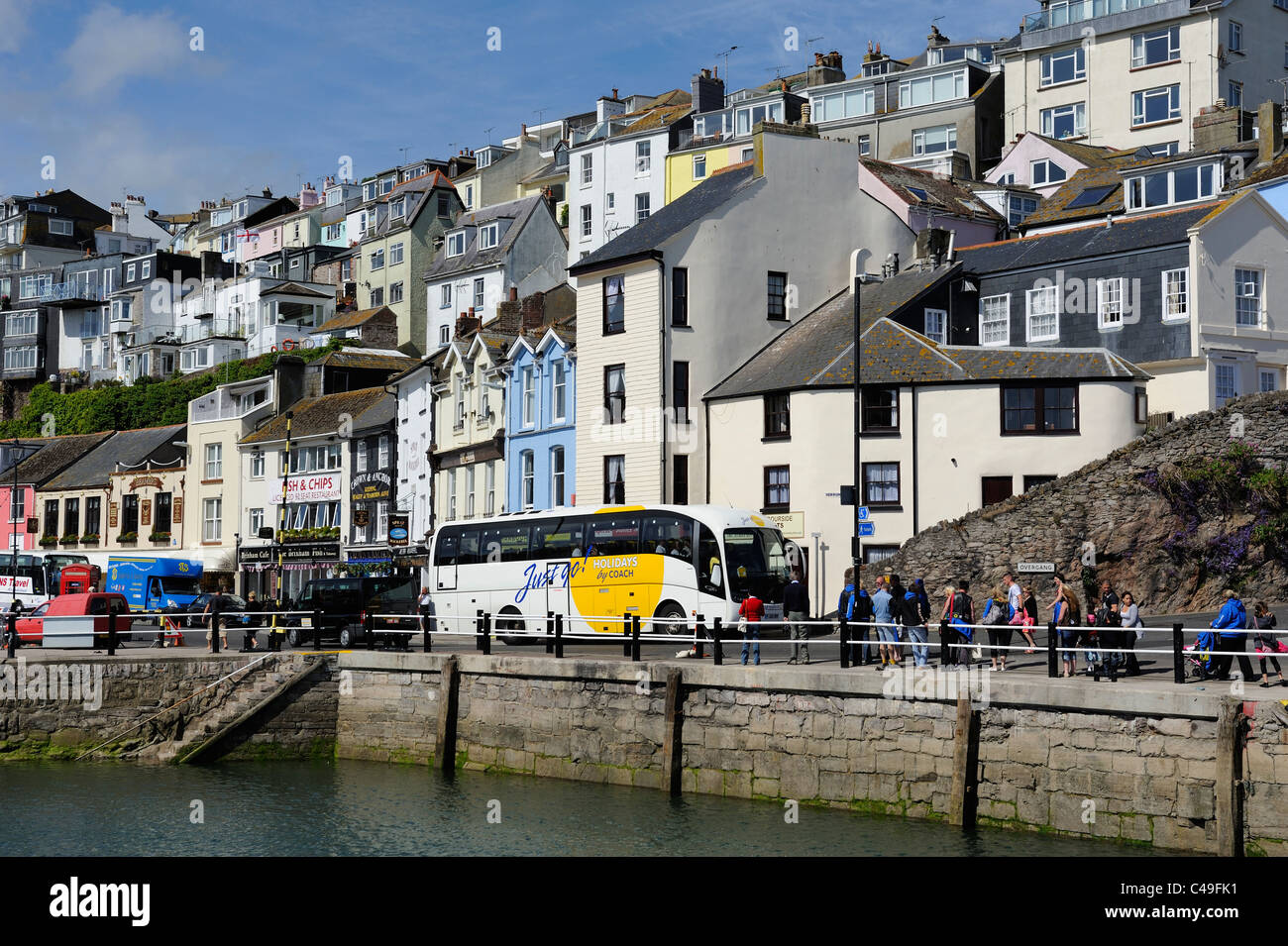 Brixham quayside hi-res stock photography and images - Alamy