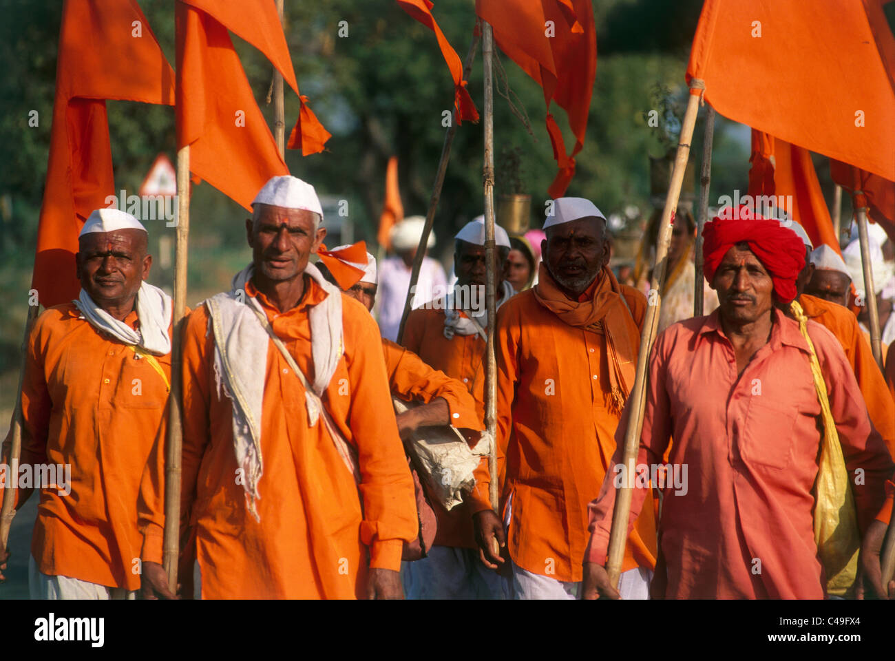Photograph of an Indian parade in Nasik Maharashtra Stock Photo - Alamy