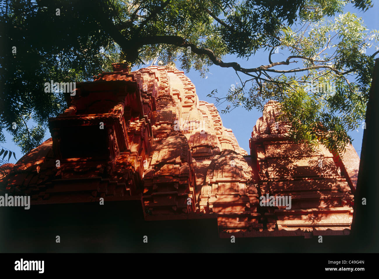 Photograph of an old Indian shrine Stock Photo - Alamy