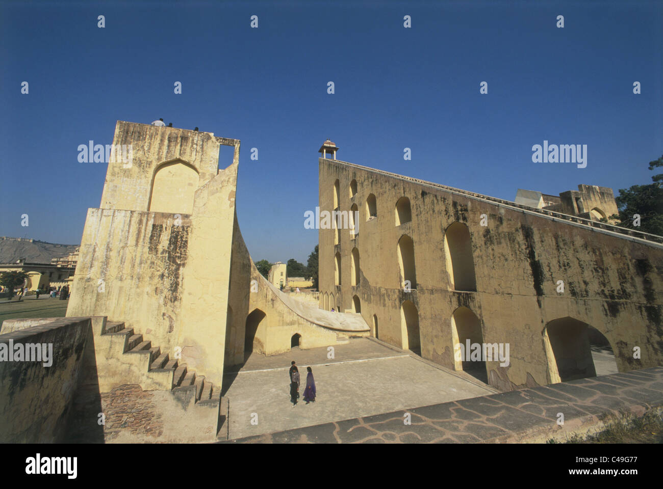 Photograph of a unique building in Jaipur India Stock Photo - Alamy