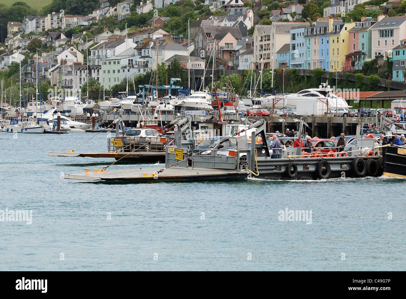 car ferry kingswear devon england uk Stock Photo - Alamy
