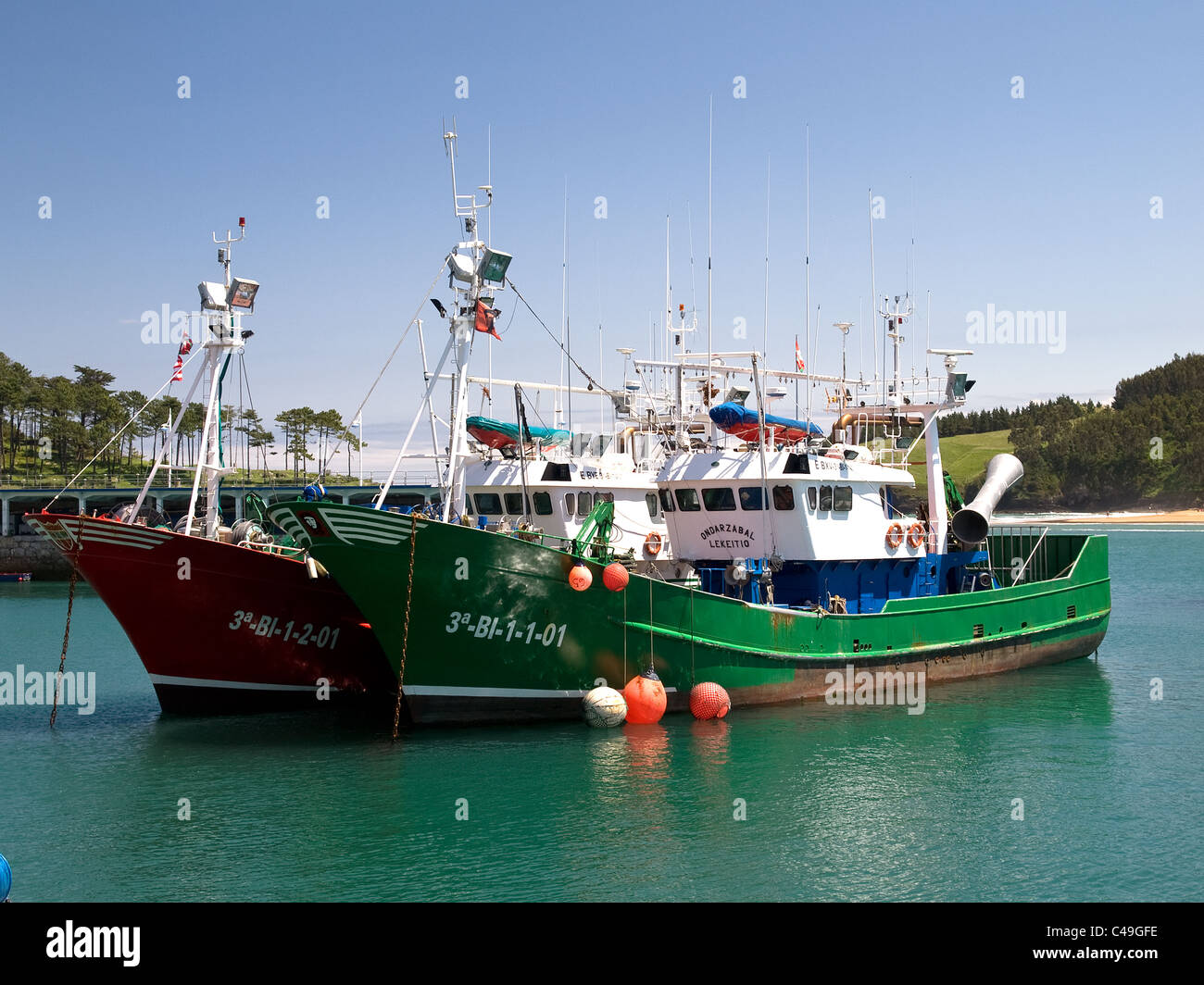 Basque Fishing Port Stock Photos & Basque Fishing Port Stock Images - Alamy