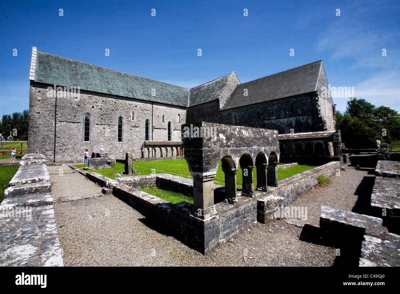 Photograph of an old Irish Church Stock Photo - Alamy