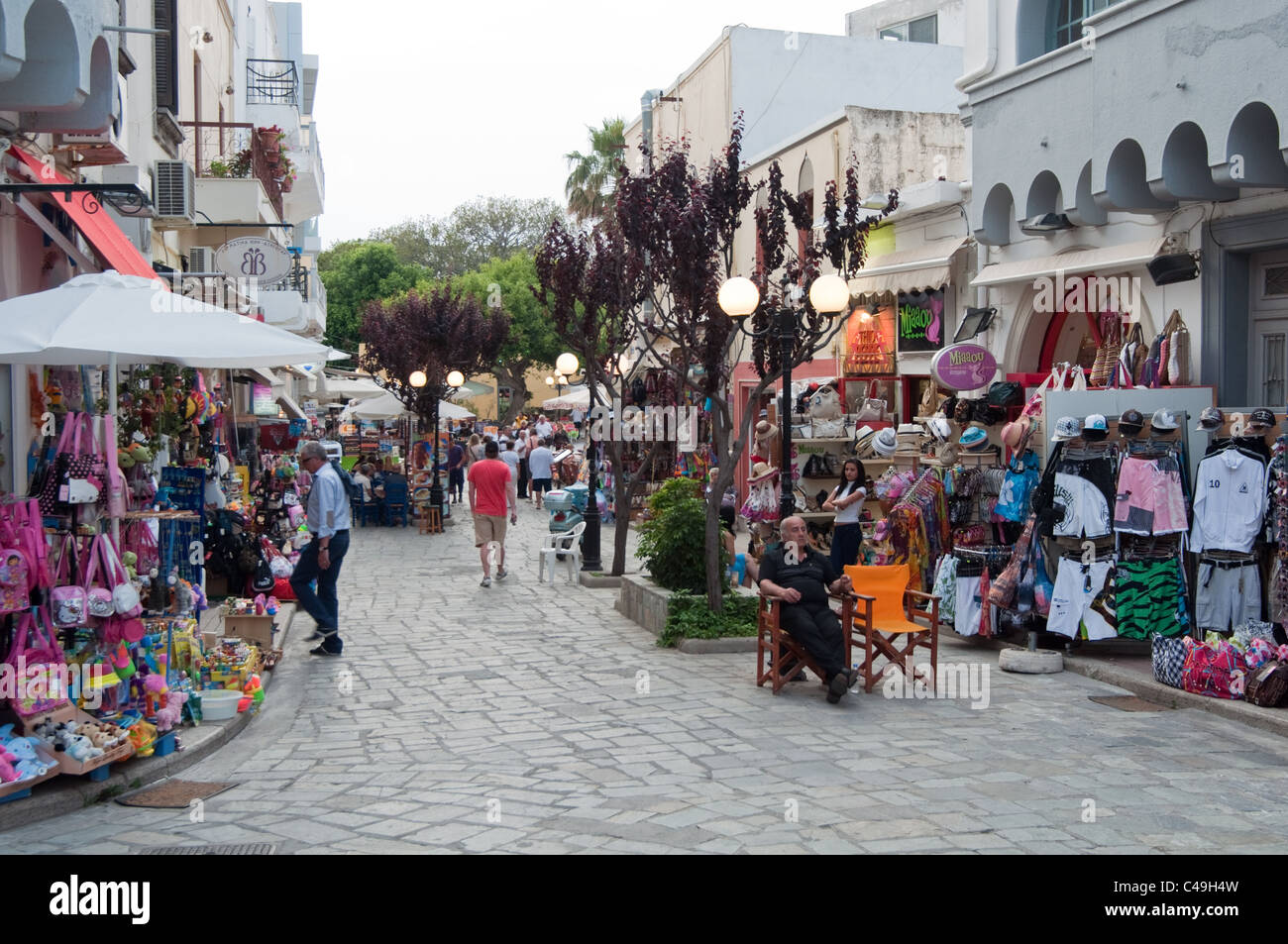 Kos greece street hi-res stock photography and images - Alamy