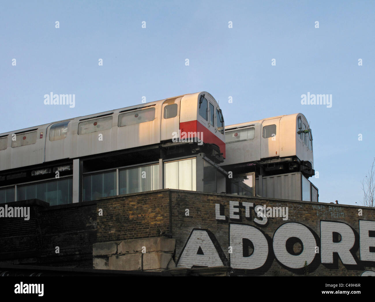 Village Underground, Shoreditch, London Stock Photo - Alamy