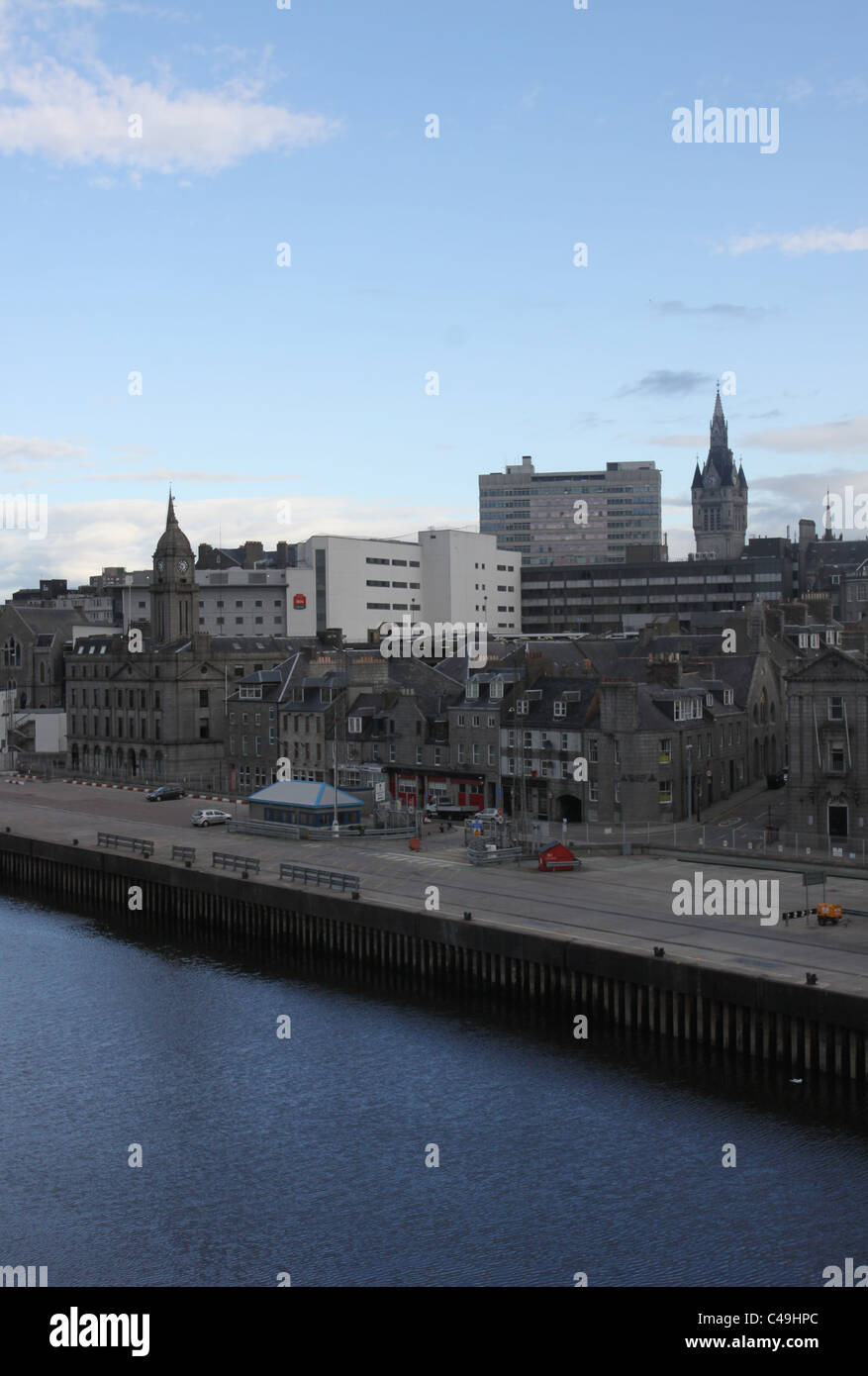 Aberdeen Harbour Scotland May 2011 Stock Photo - Alamy
