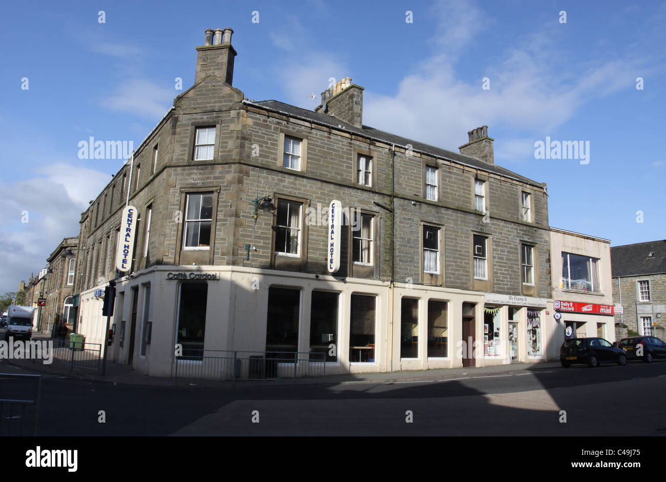 Central Hotel Thurso Caithness Scotland May 2011 Stock Photo - Alamy
