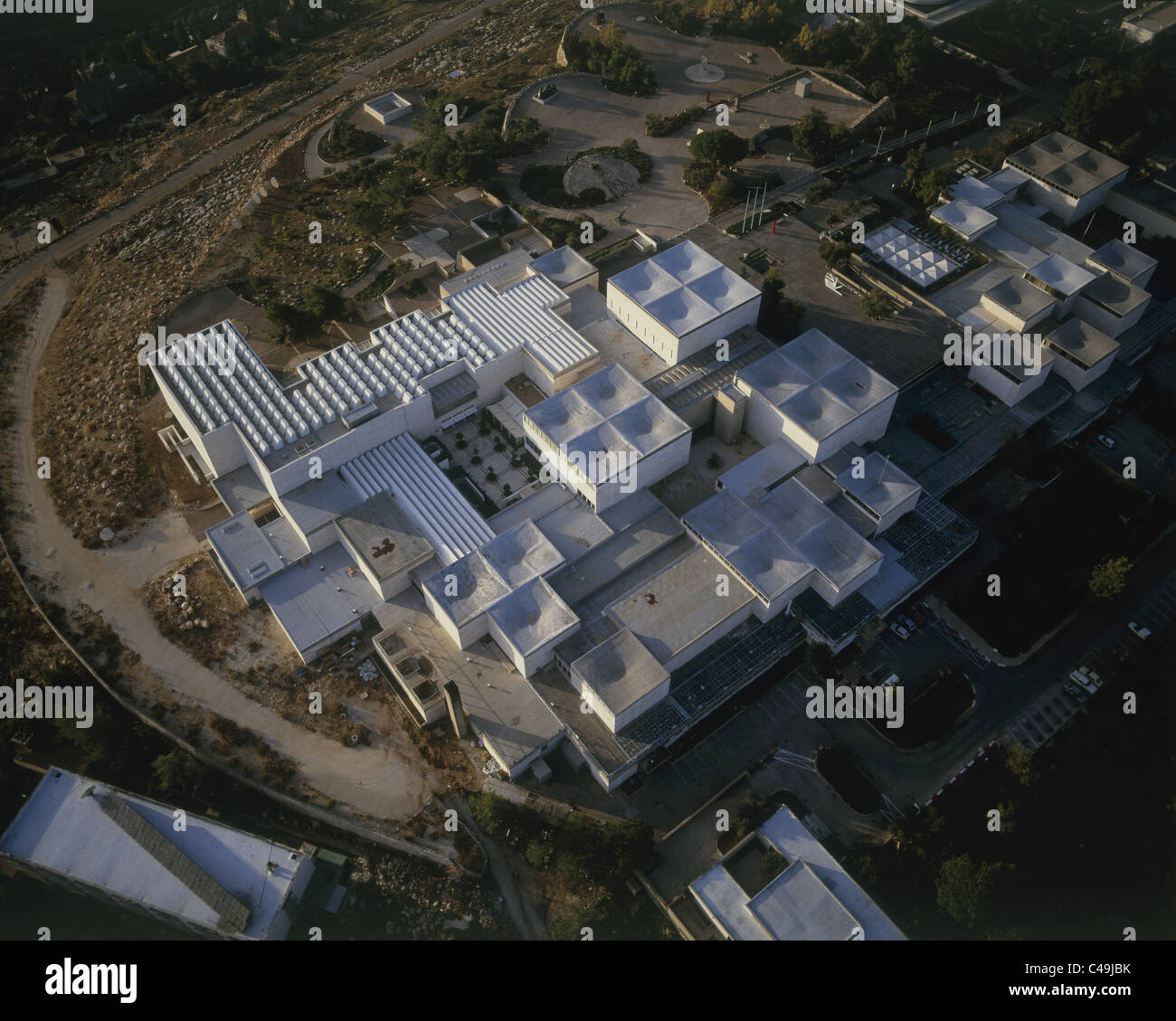 Aerial photograph of the Israel museum in Jerusalem Stock Photo - Alamy