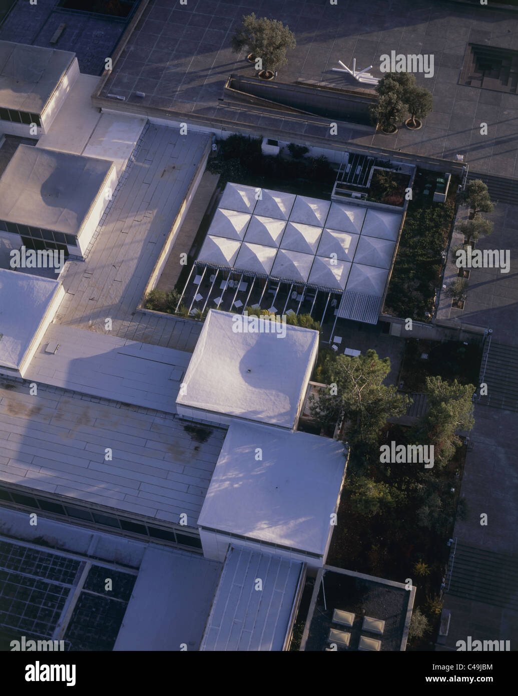Aerial photograph of the Israel museum in Jerusalem Stock Photo - Alamy