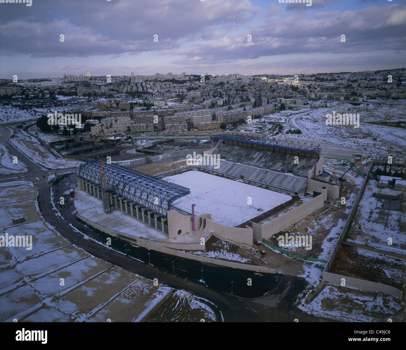 Teddy stadium, jerusalem stadium view hi-res stock photography and ...