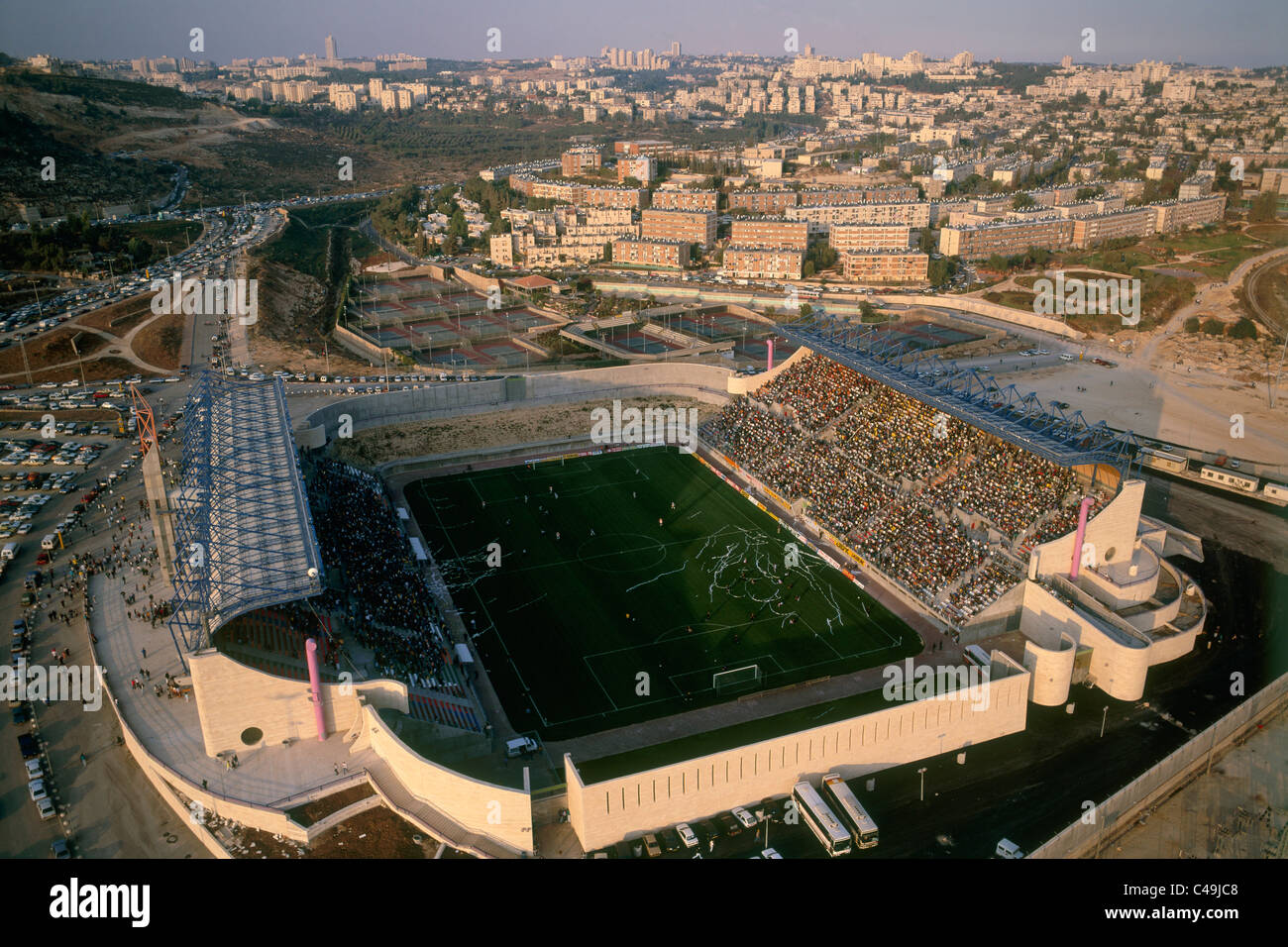 Jerusalem soccer stadium hi-res stock photography and images - Alamy