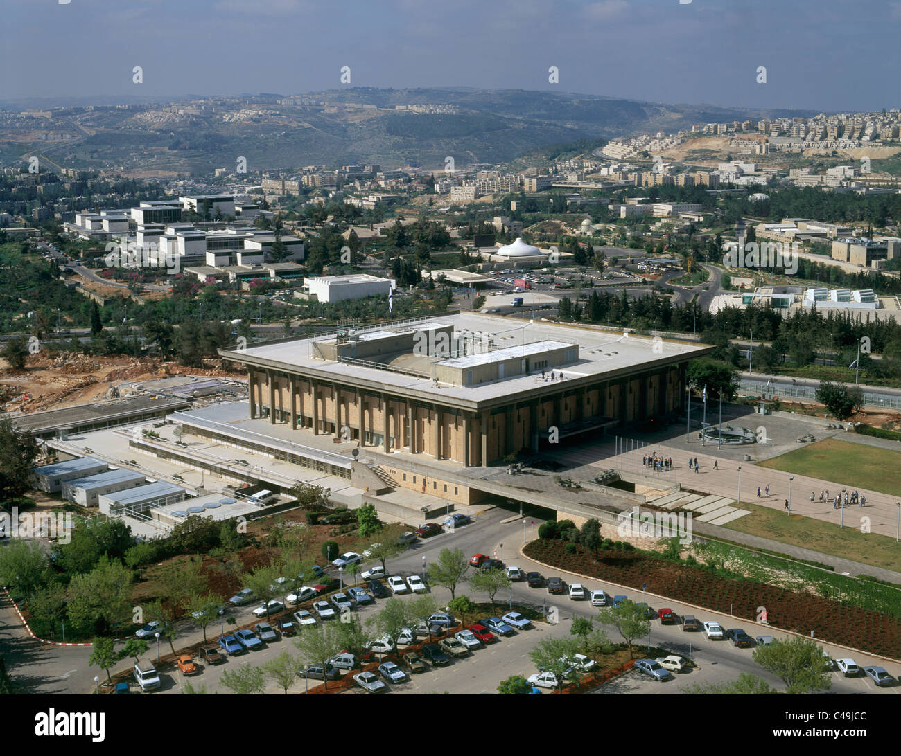 Aerial view knesset aerial hi-res stock photography and images - Alamy