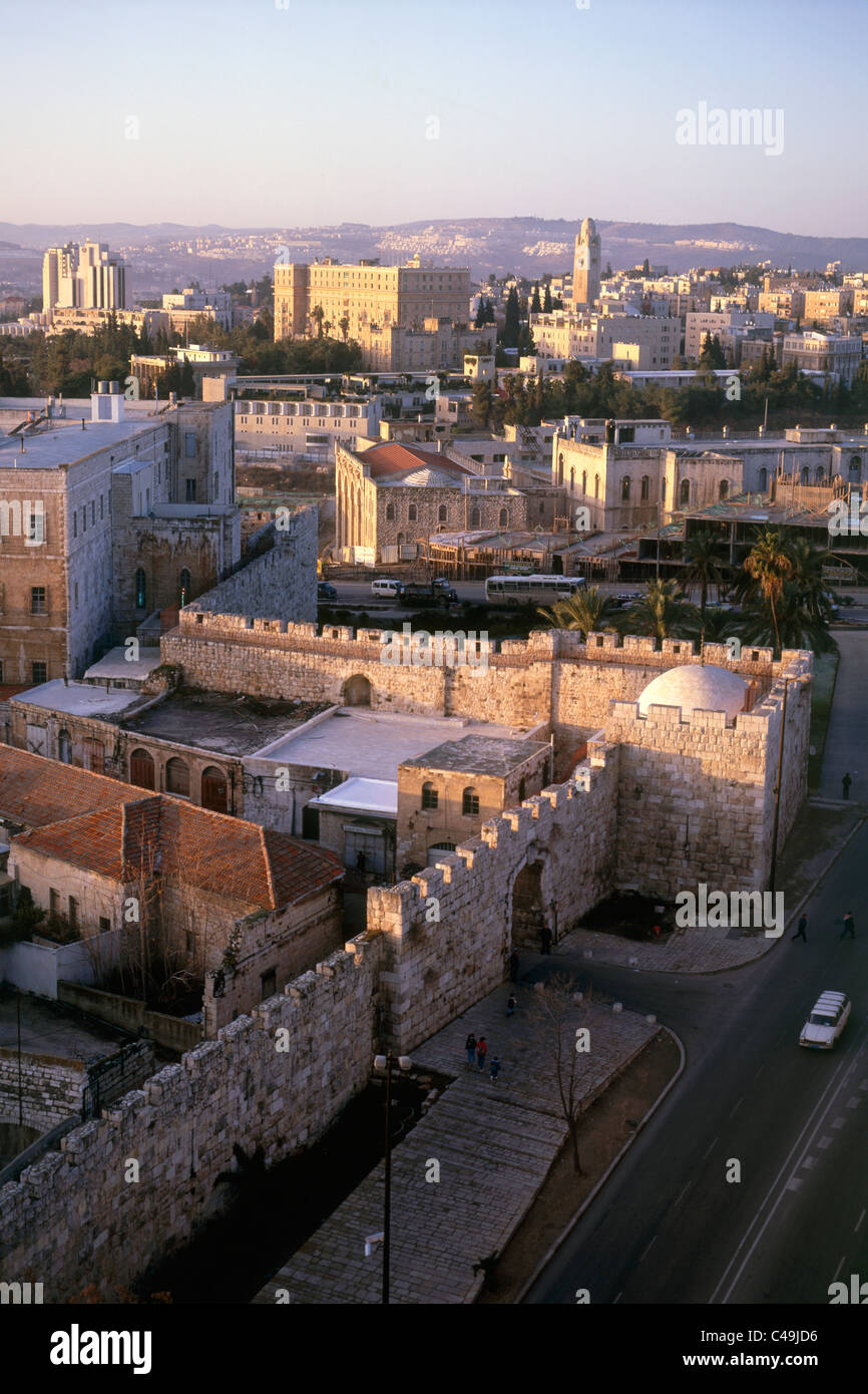 Aerial photograph of the old city of Jerusalem Stock Photo - Alamy