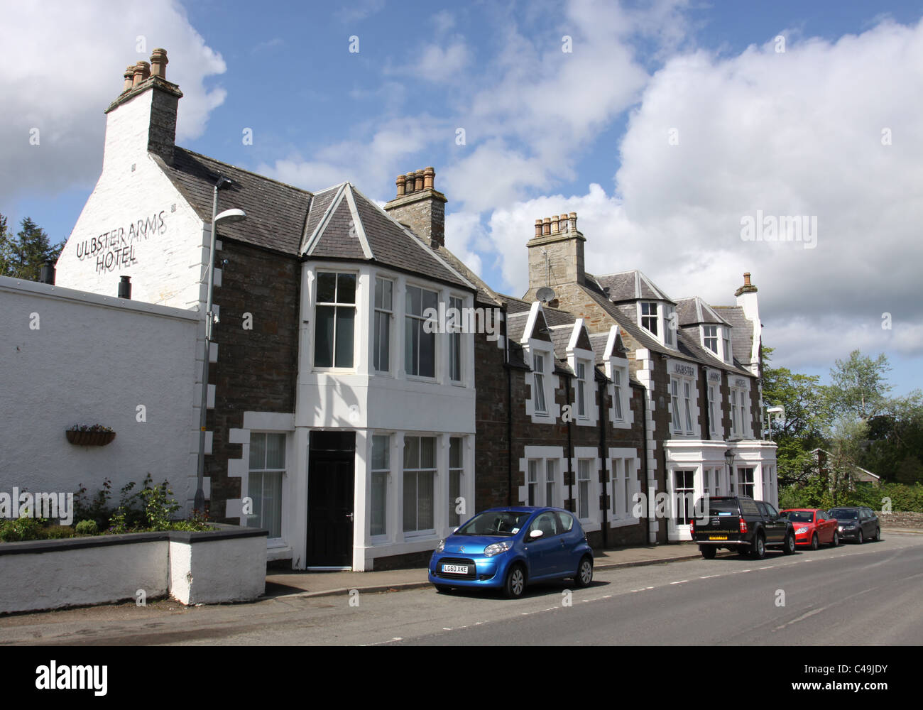 Exterior of Ulbster Arms Hotel Halkirk Caithness Scotland May 2011 ...