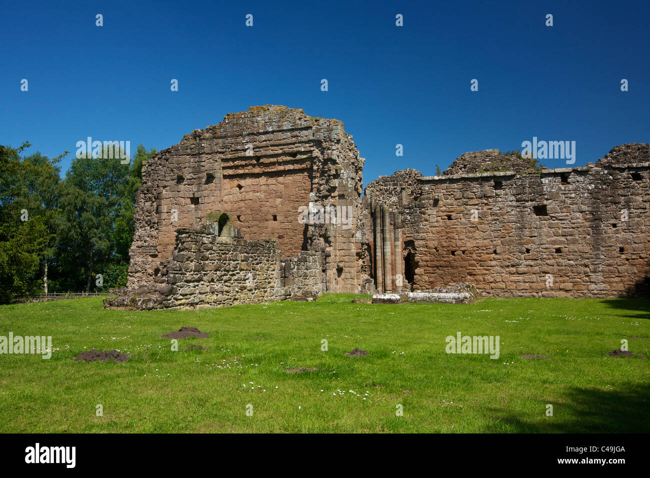 Lilleshall Abbey Lilleshall Shropshire West Midlands England UK Stock ...