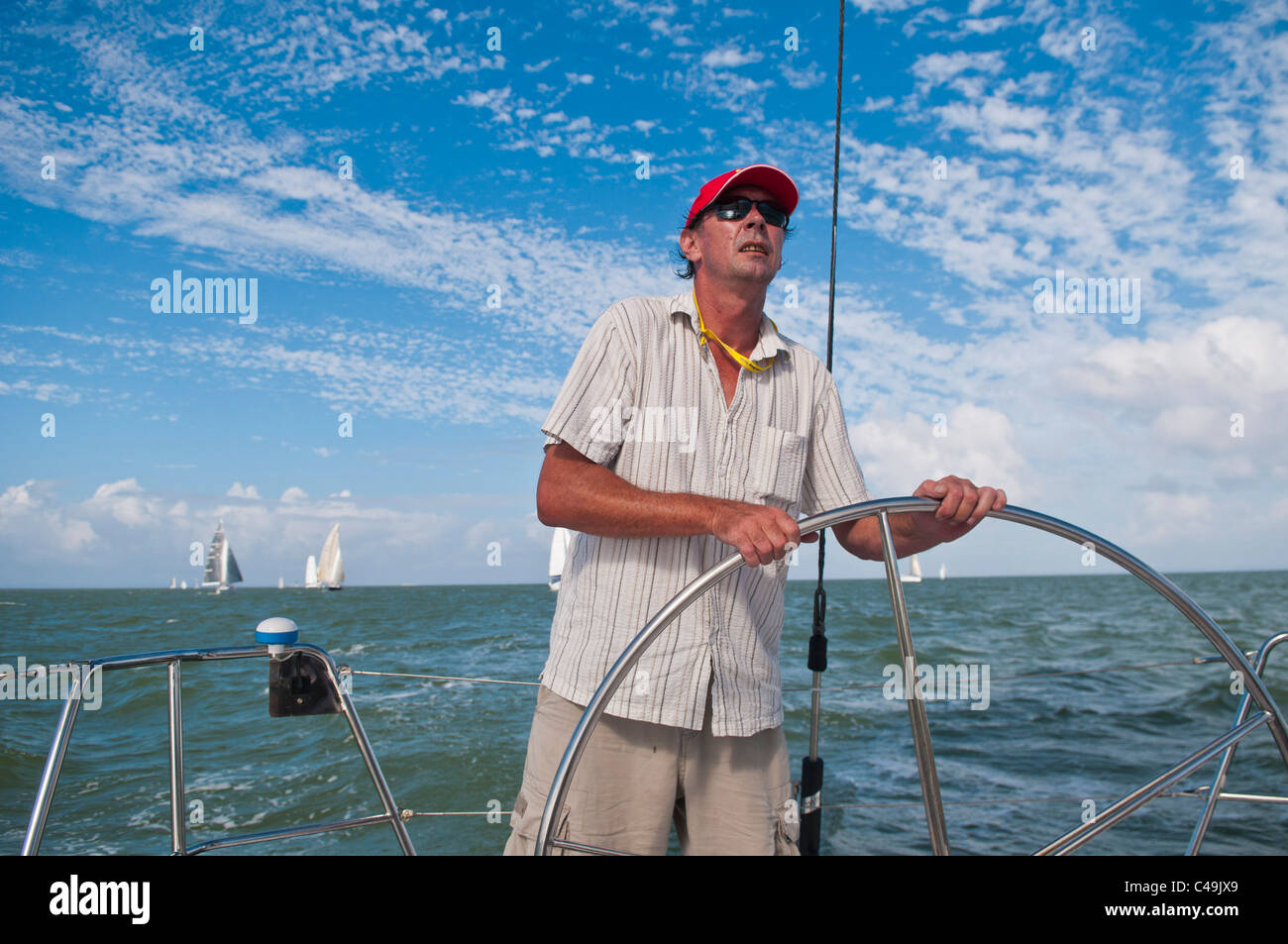 Yacht captain hi-res stock photography and images - Alamy