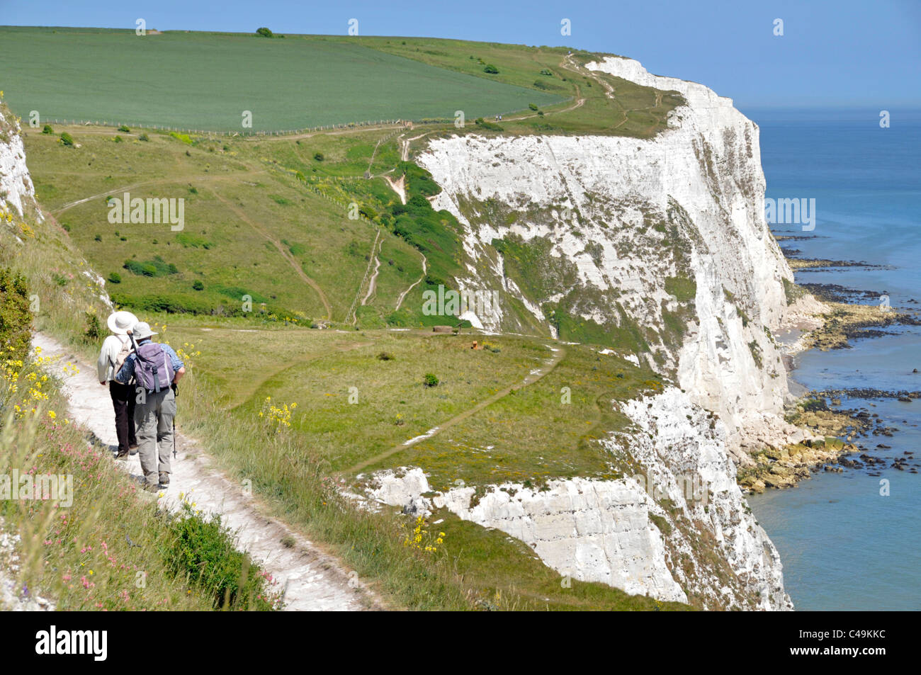 Langdon Cliffs Kent Stock Photos & Langdon Cliffs Kent Stock Images - Alamy