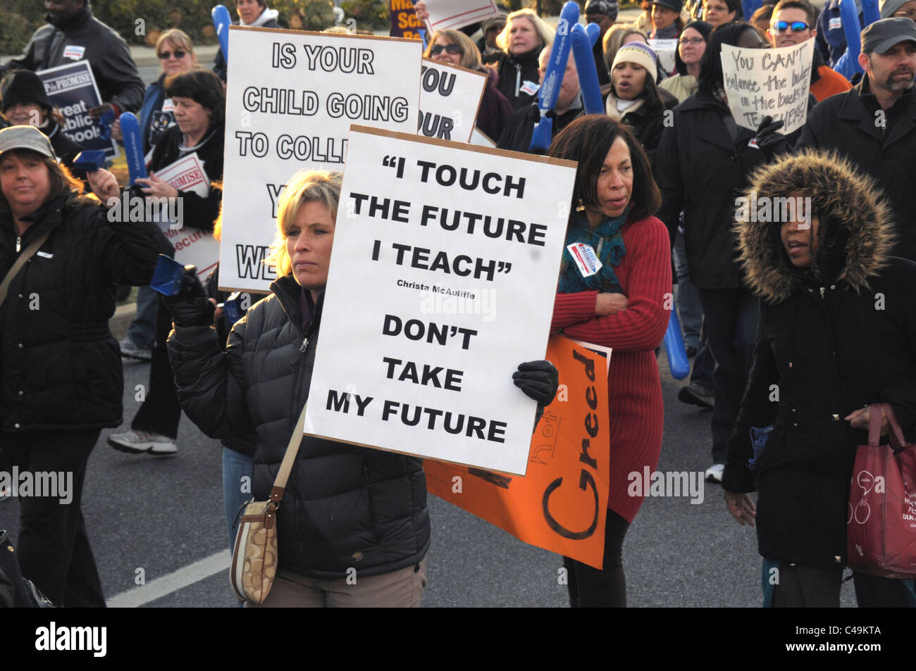 Pro union protesters hi-res stock photography and images - Alamy