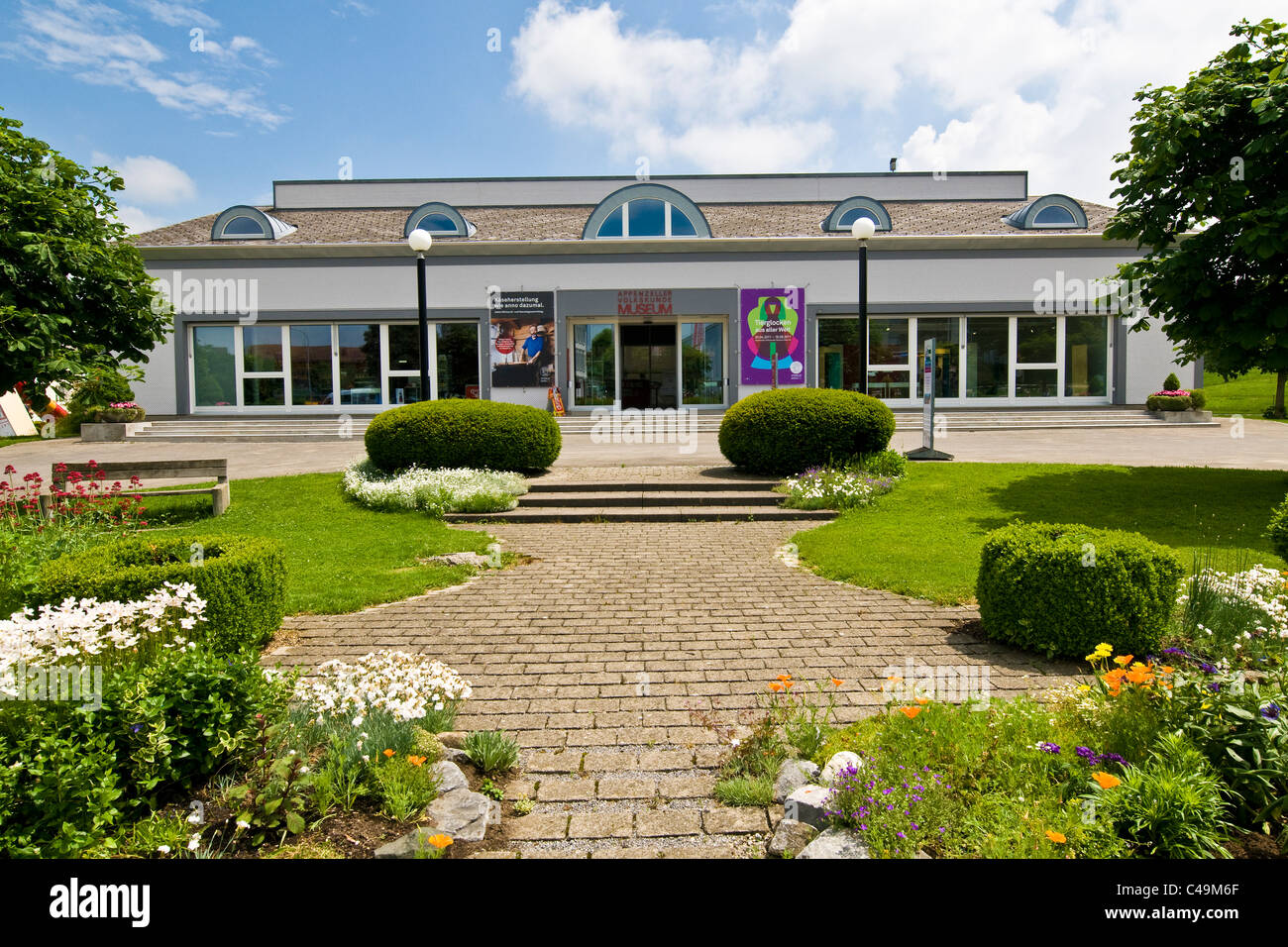 Appenzeller Vokskunde museum, Stein, Appenzell, Switzerland Stock Photo ...