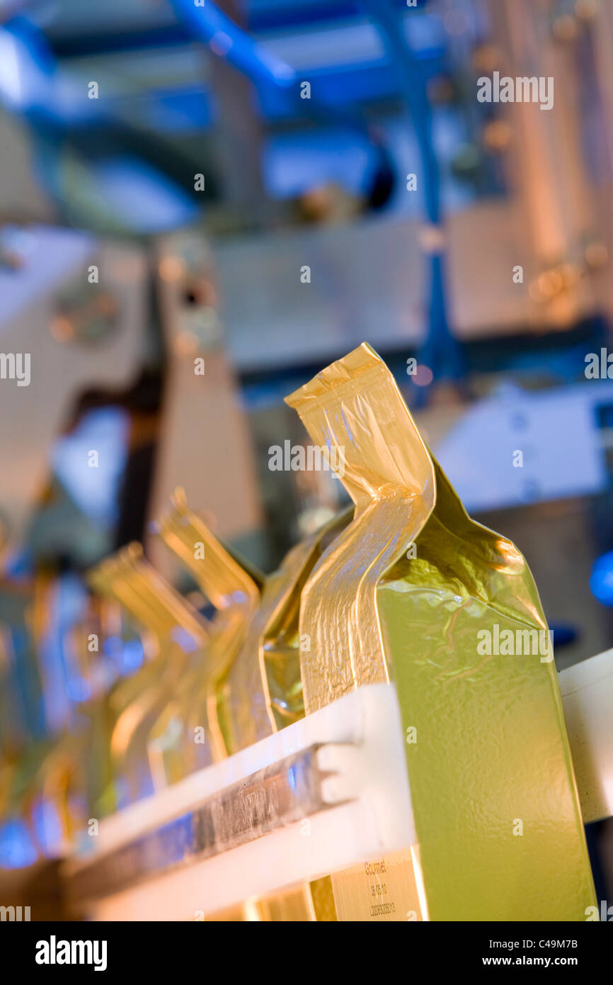 Coffee beans toast machine Stock Photo - Alamy