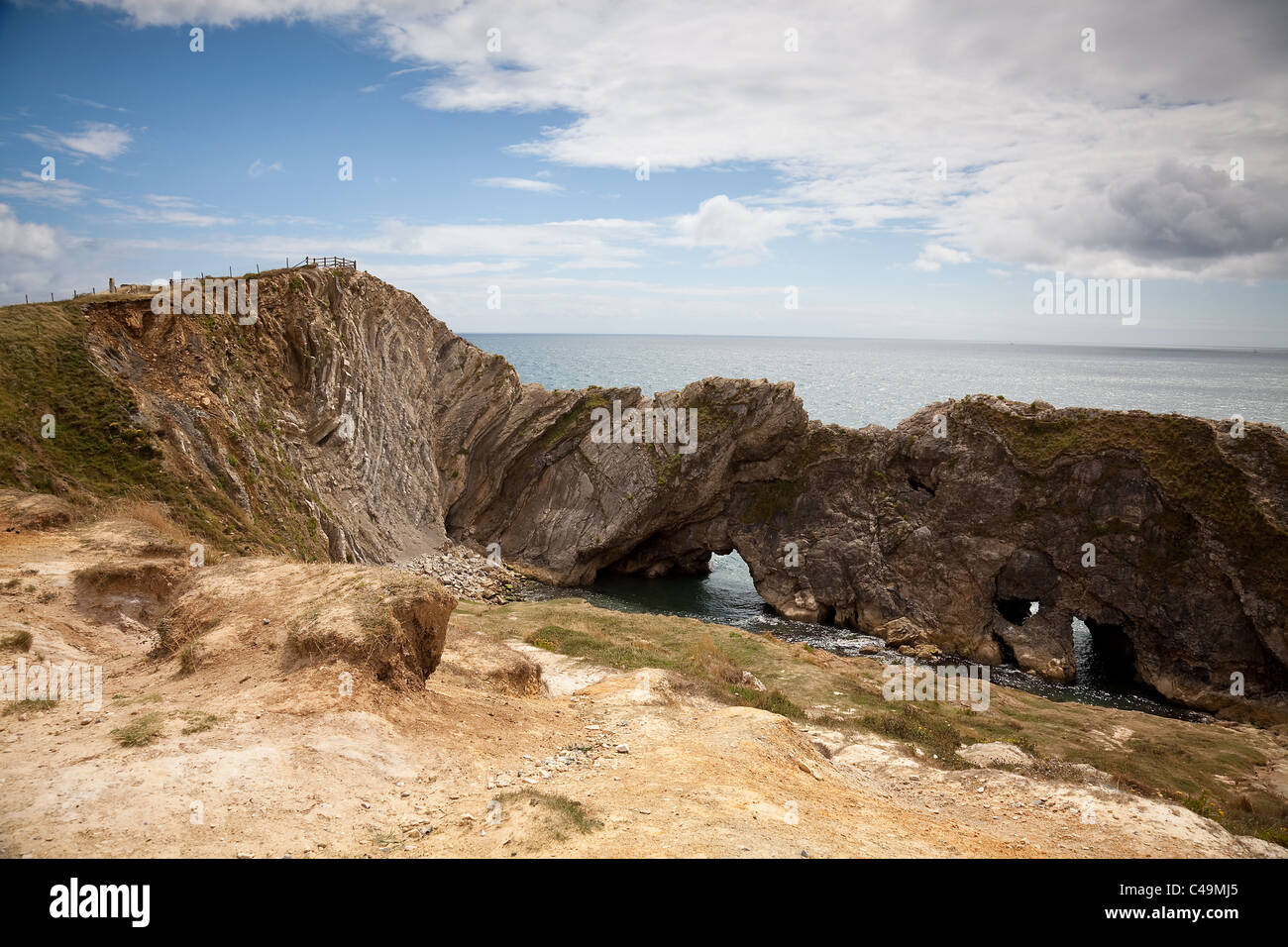 Cliffs at the south coast of England and the channel Stock Photo - Alamy