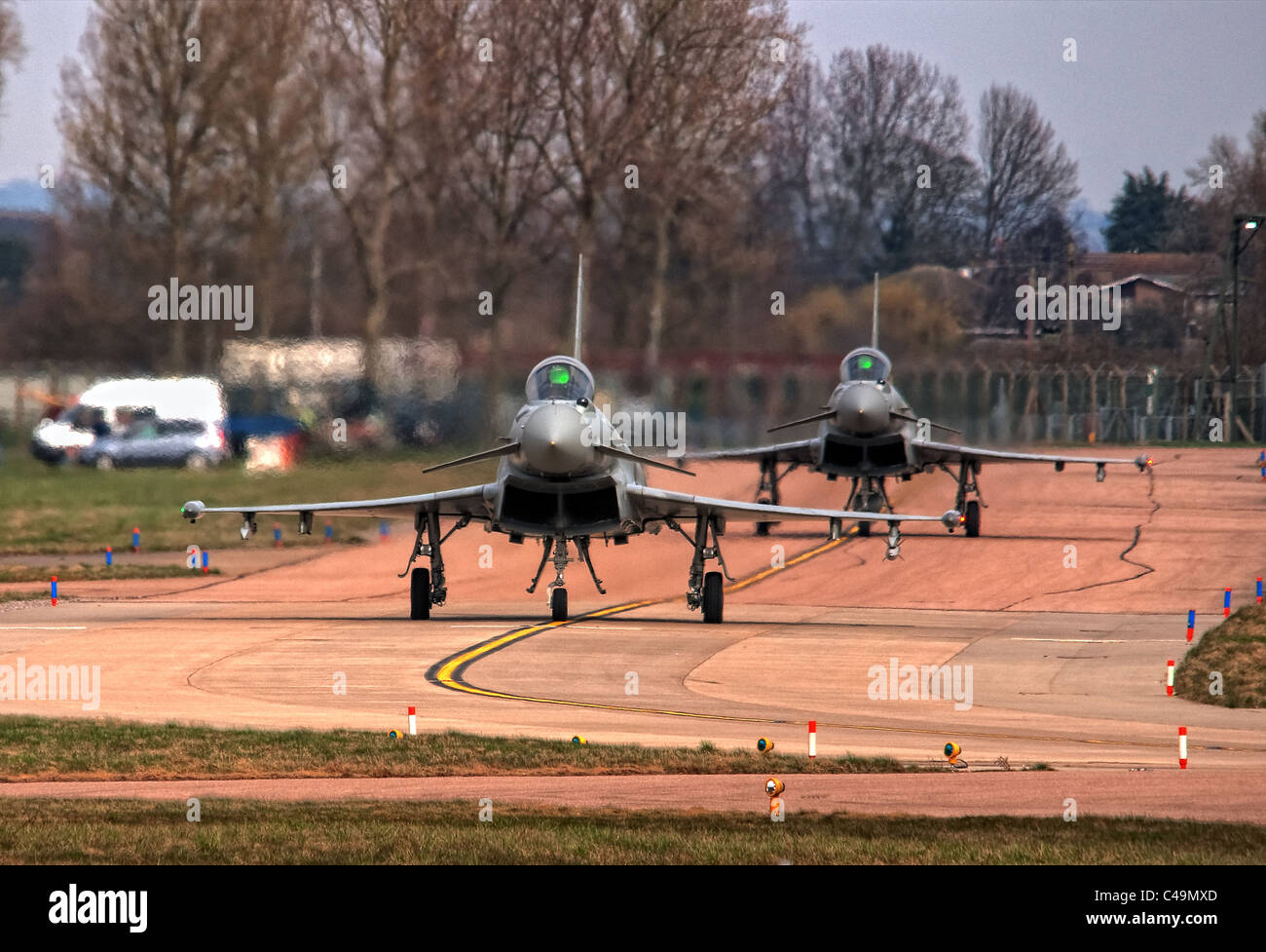 Formation of raf typhoons hi-res stock photography and images - Alamy