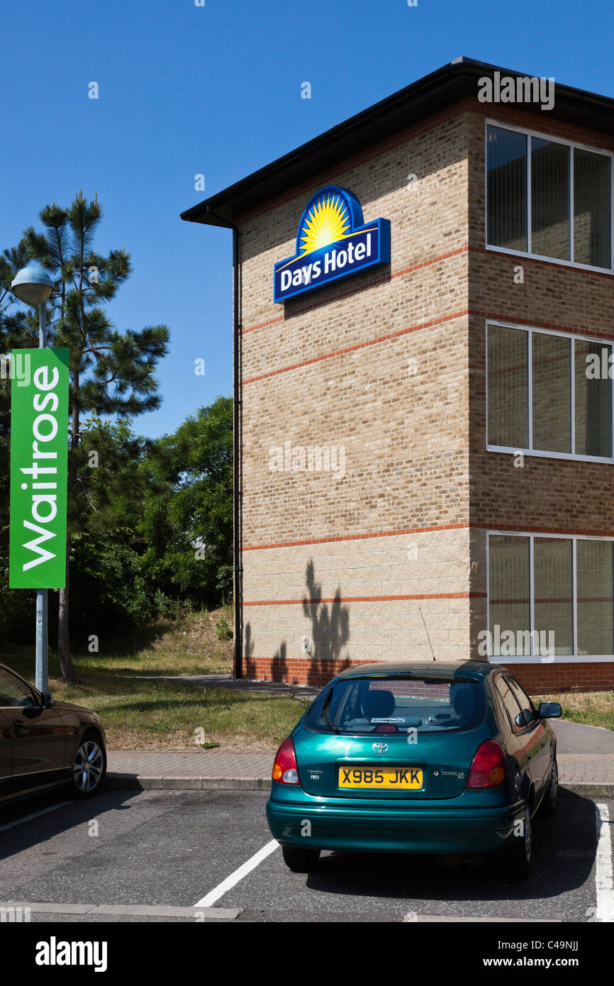 Days Out budget hotel at the Birchanger Motorway Services on the M11 in ...