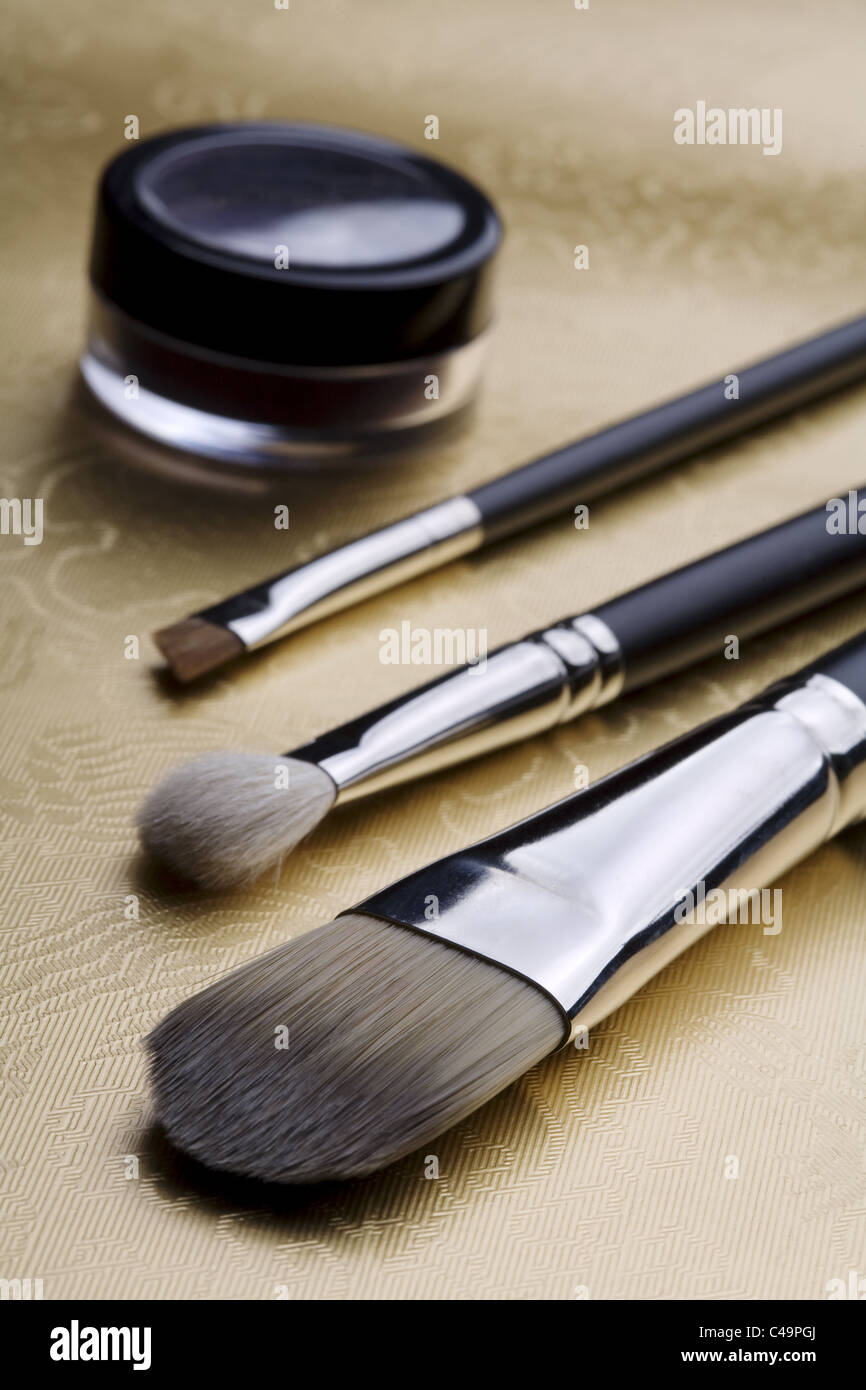 make up brushes Stock Photo - Alamy