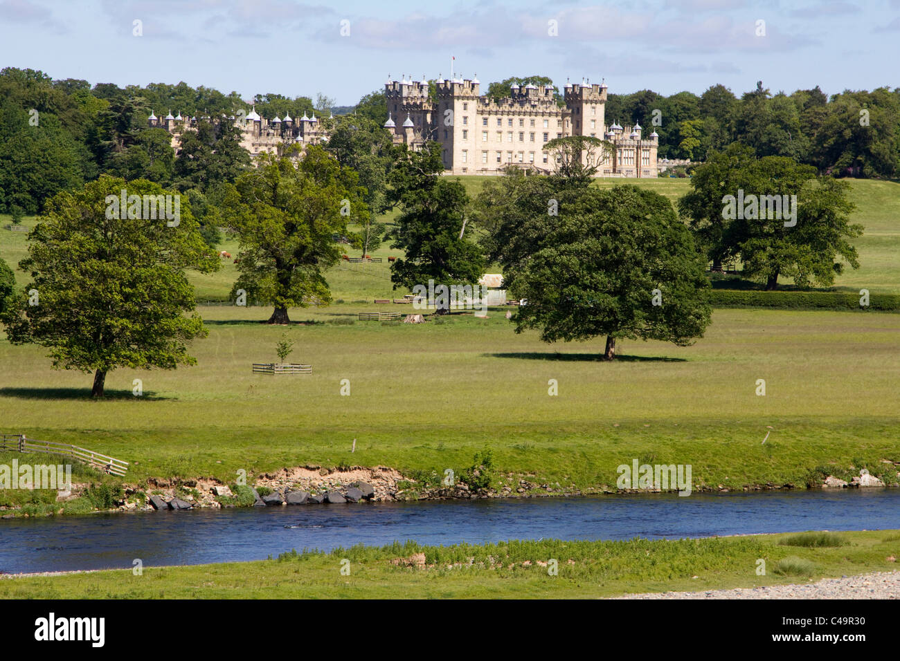 floors castle scottish borders scotland uk Stock Photo - Alamy