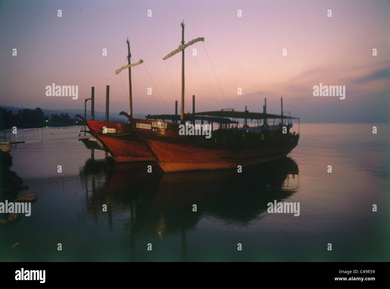 Jesus boat galilee hi-res stock photography and images - Alamy